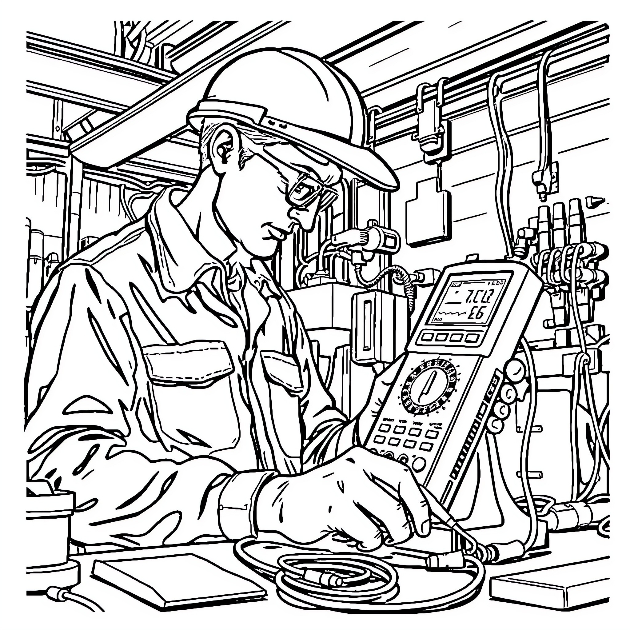Best Engineer Coloring Pages (Free Printable PDF)