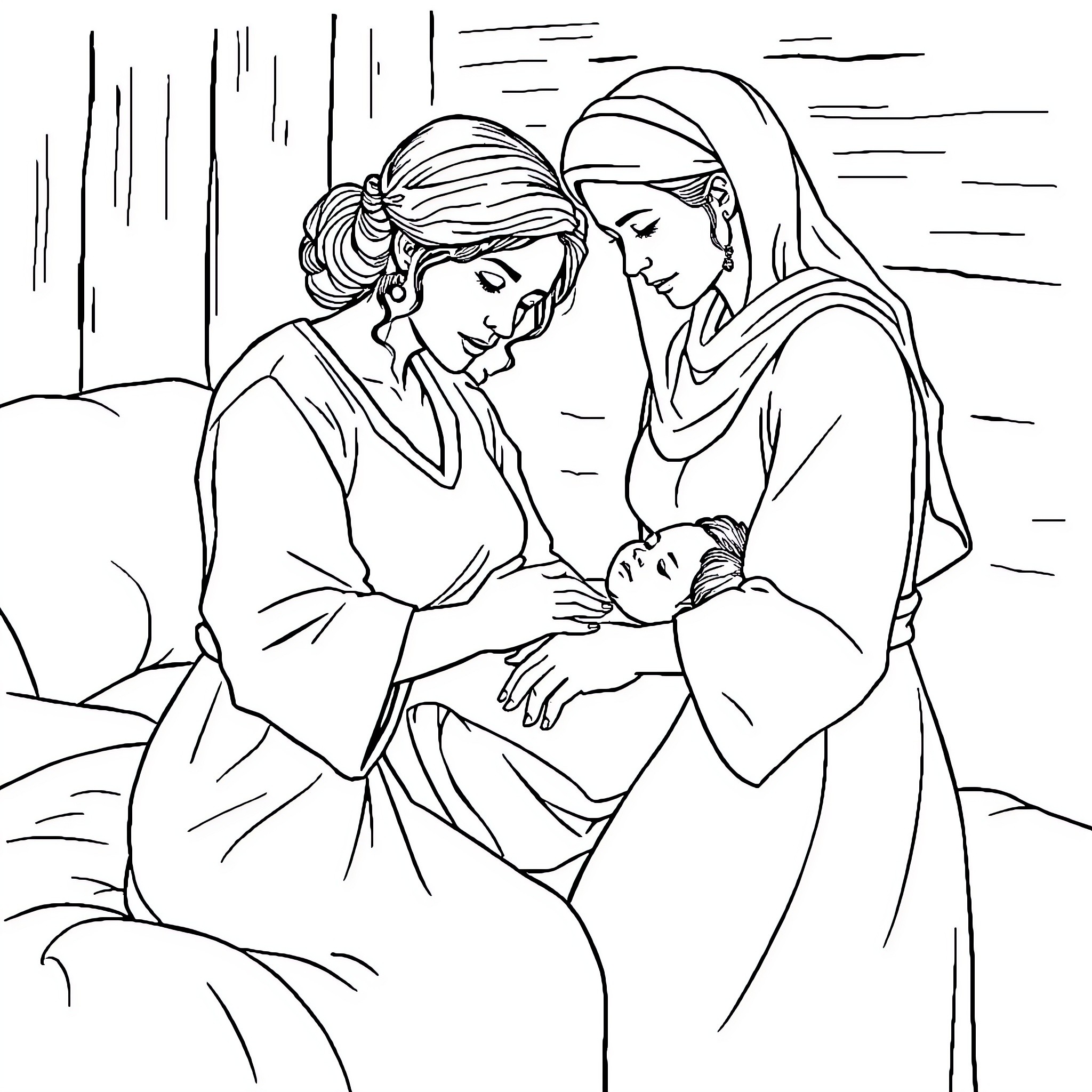 Best Midwife Coloring Pages (Free Printable PDF)