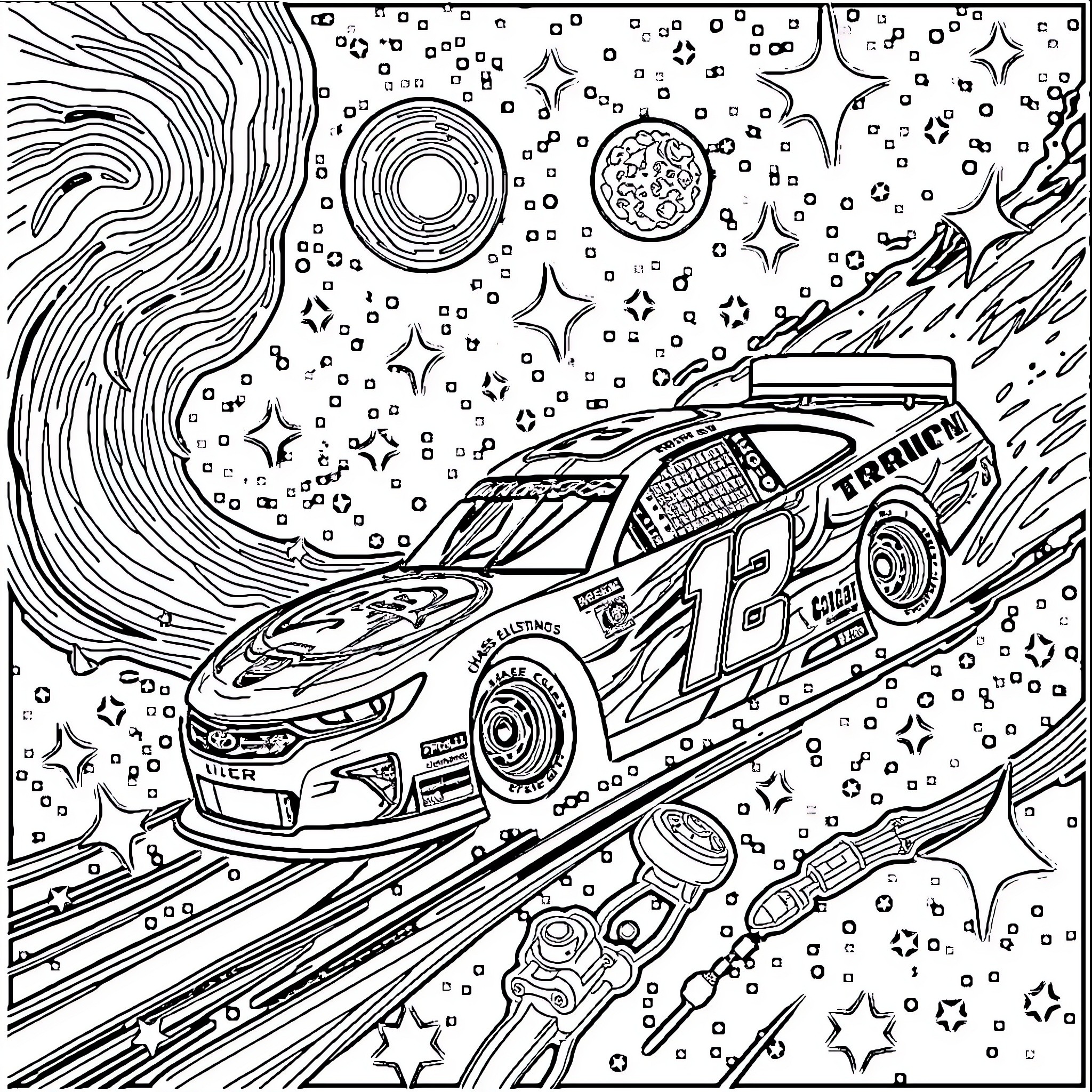 Best Chase Elliott Coloring Pages (Free Printable PDF)
