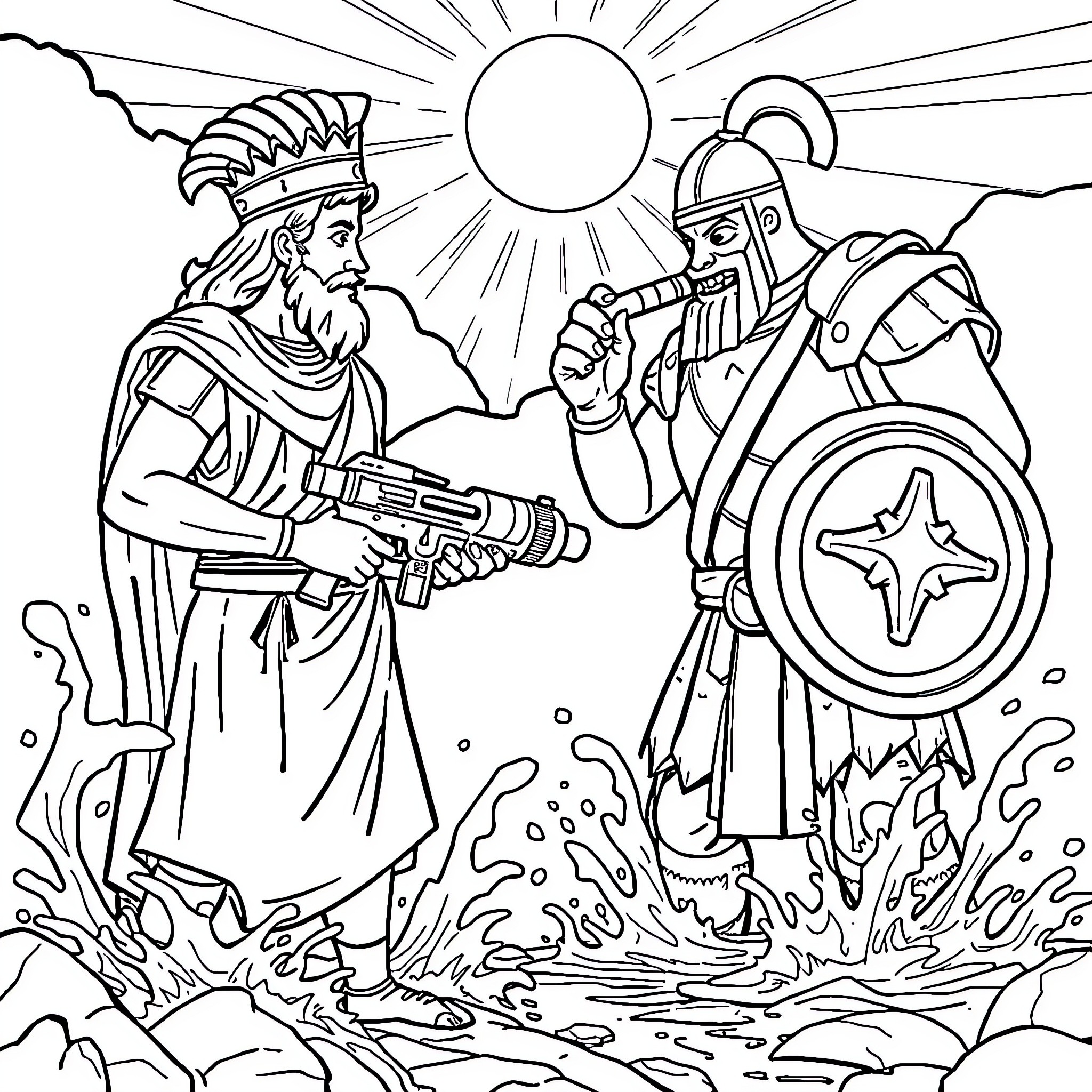 Best David Coloring Pages (Free Printable PDF)