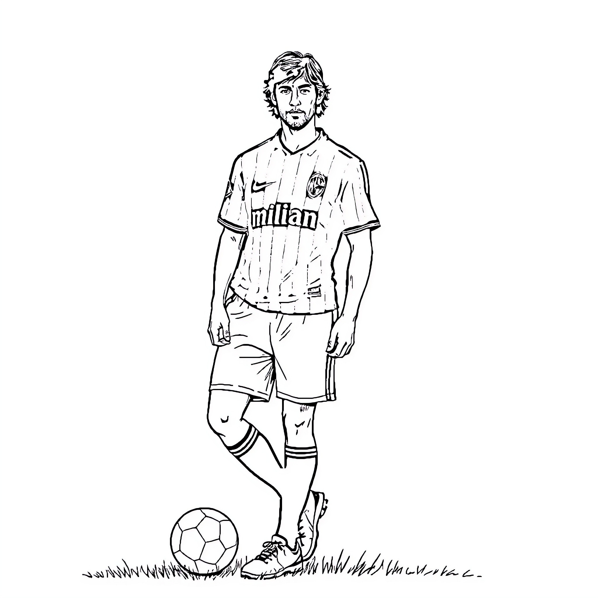 Best Paolo Maldini Coloring Pages (Free Printable PDF)