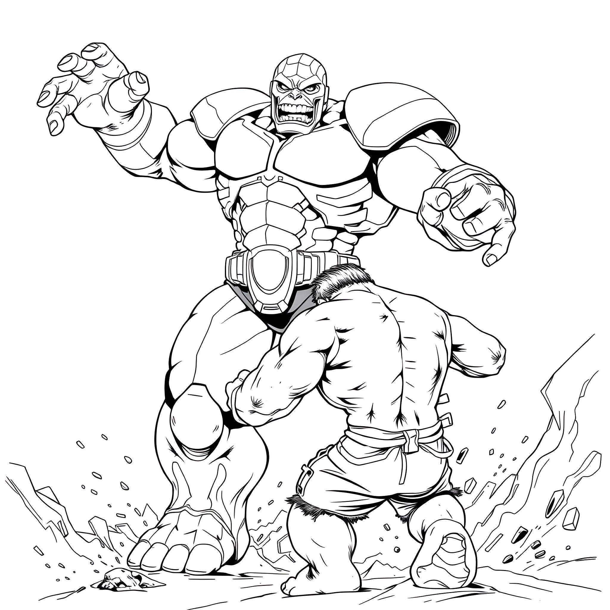 Best Abomination Coloring Pages (Free Printable PDF)