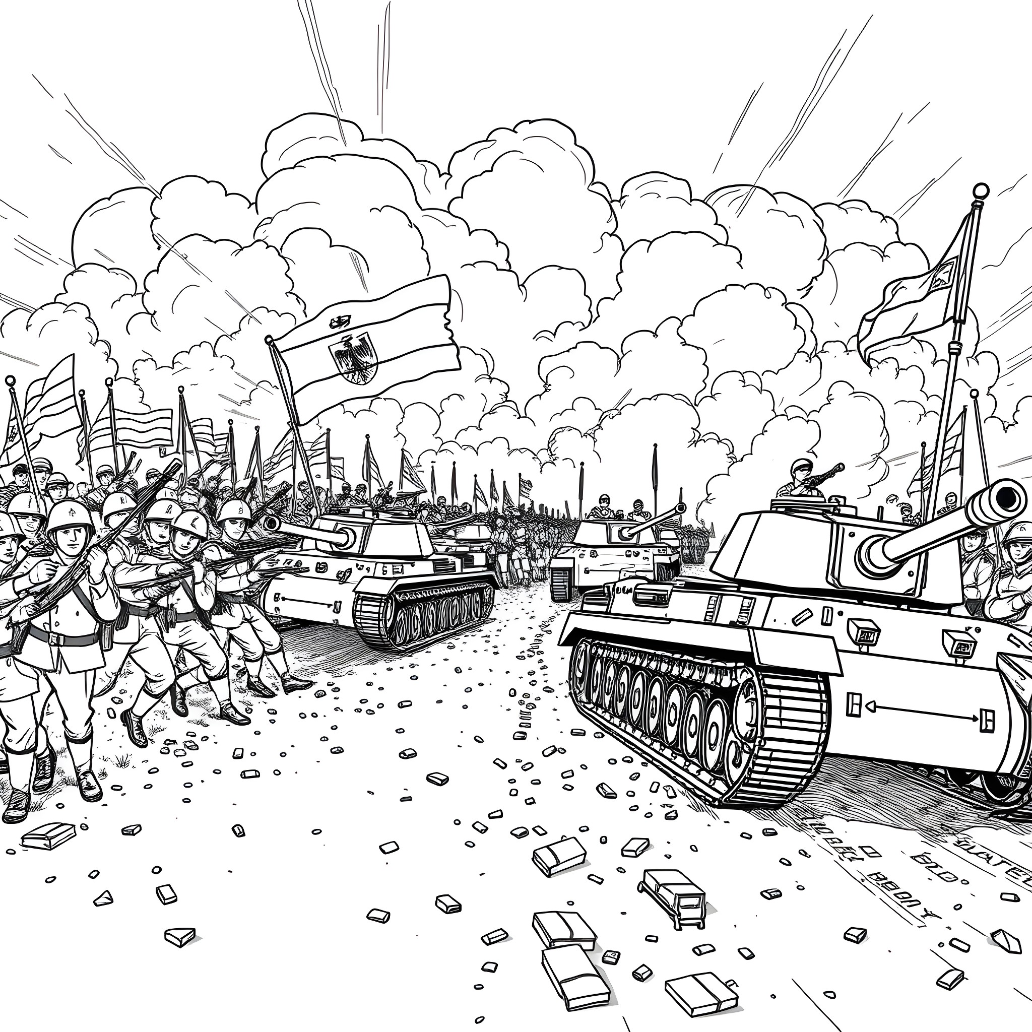 Best Army Coloring Pages (Free Printable PDF)