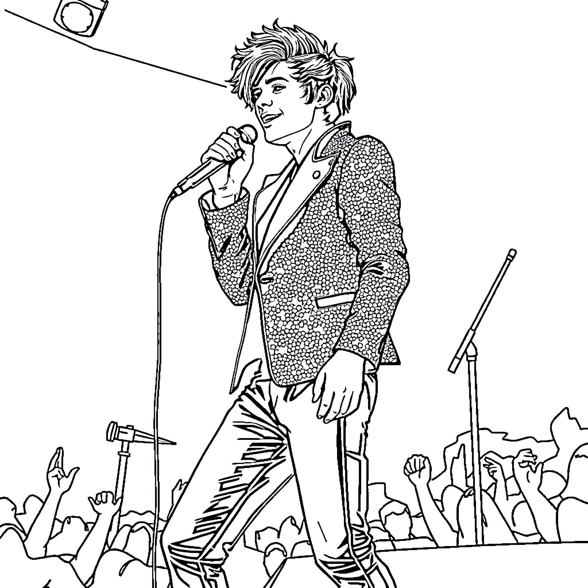 Best Harry Styles Coloring Pages (Free Printable PDF)