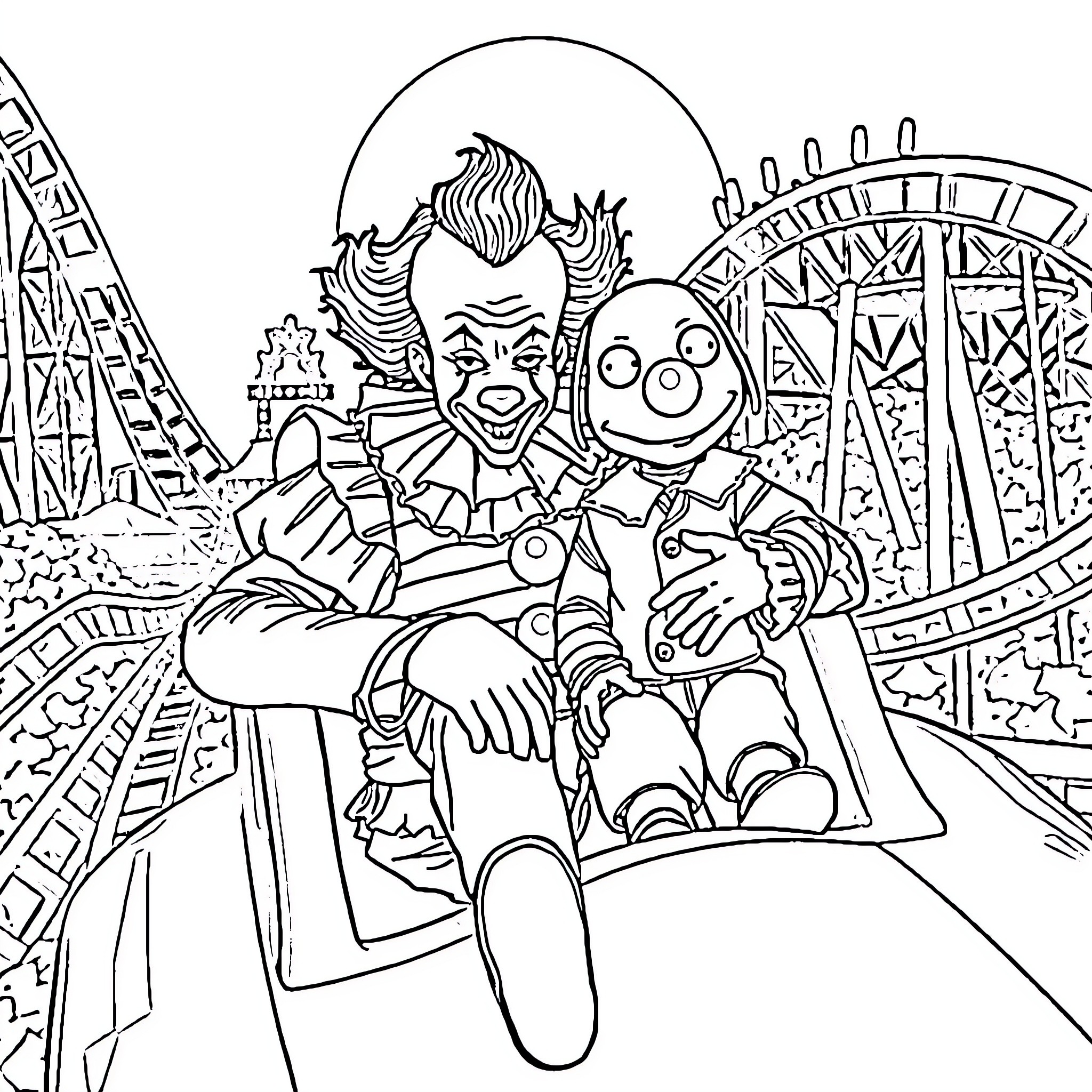 Best Pennywise Coloring Pages (Free Printable PDF)