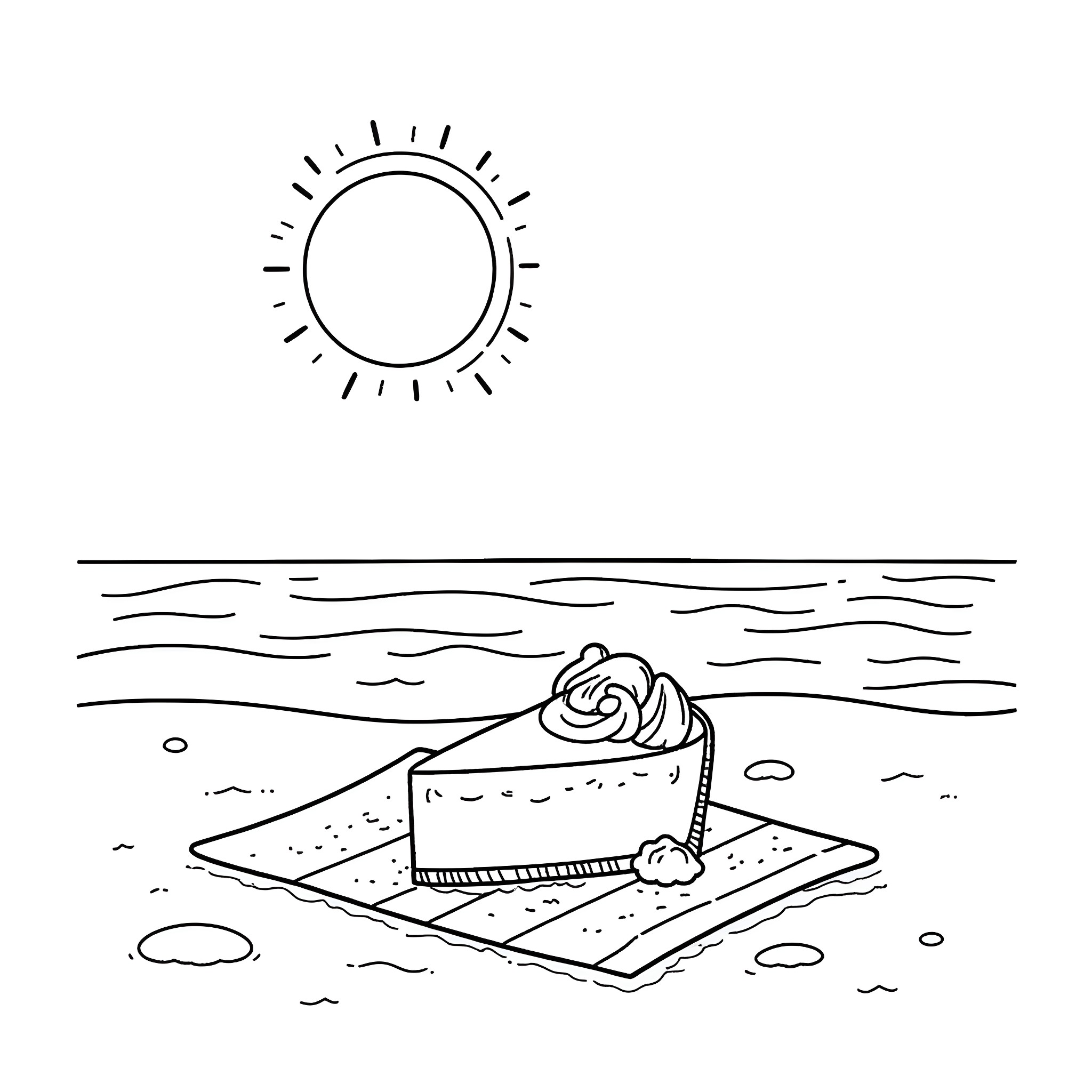 7 Best Cheesecake Coloring Pages (Free Printable PDFs)