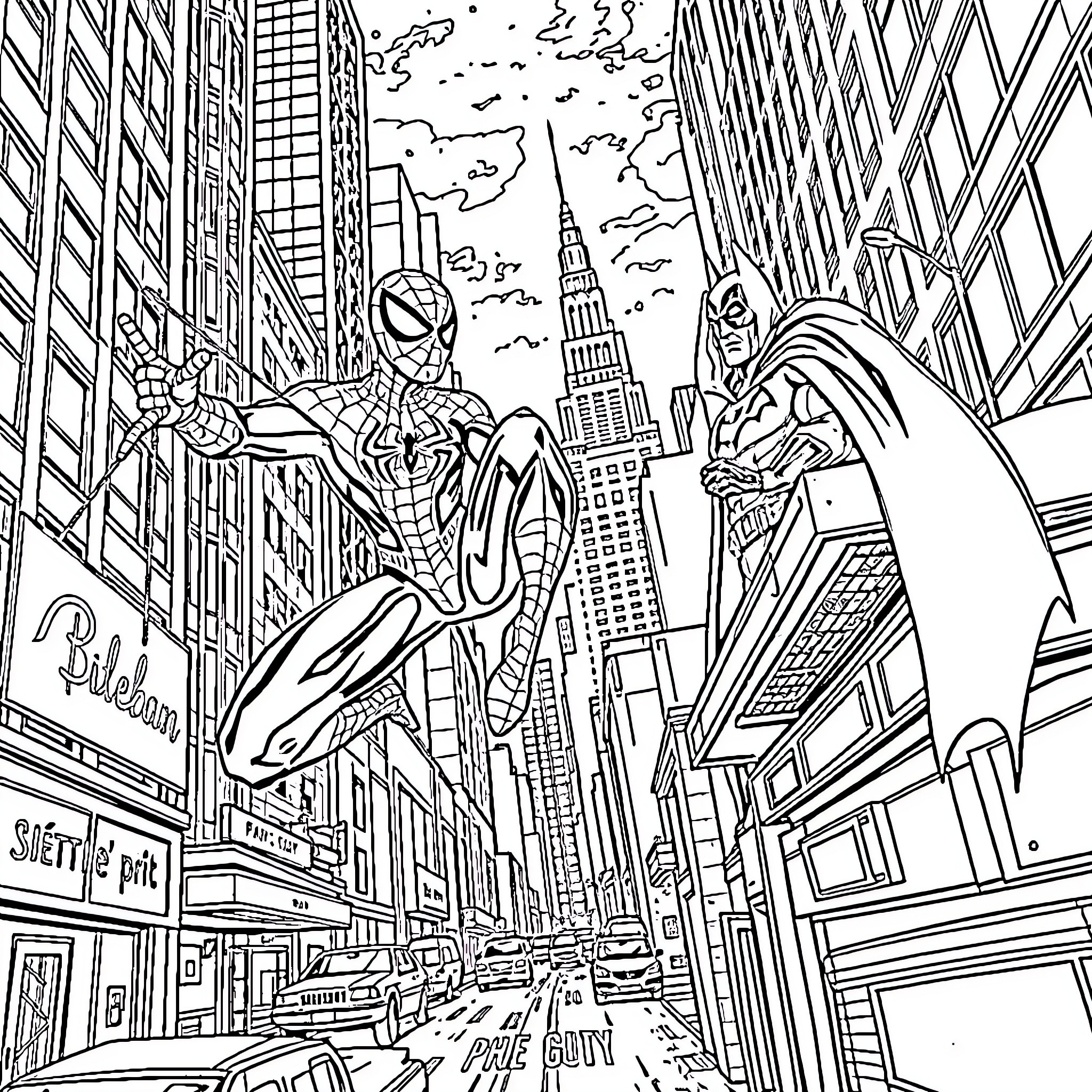 353 Best Superhero Coloring Pages (Free Printable PDFs)