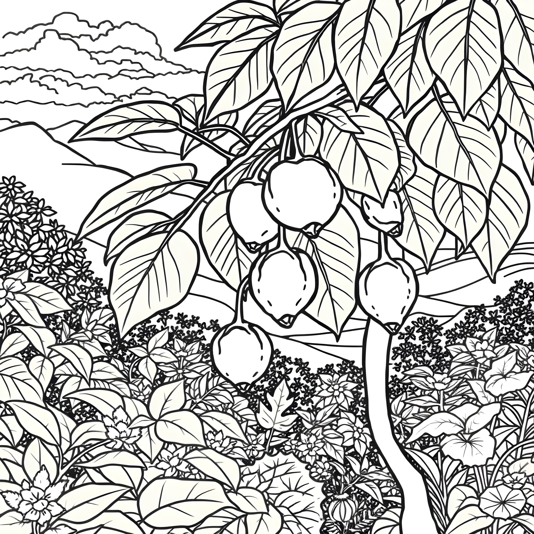 Best Cherimoya Coloring Pages (Free Printable PDF)