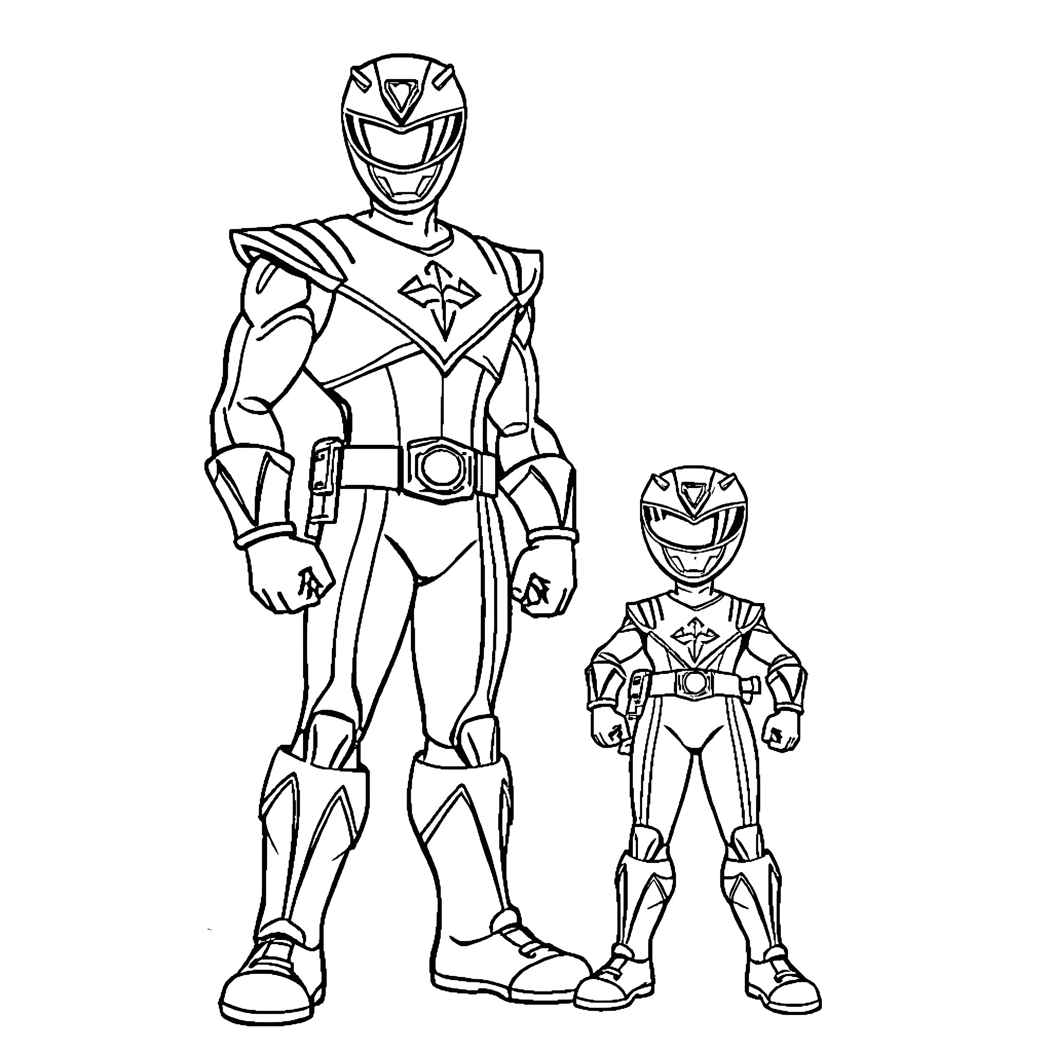 154 Best Power Ranger Coloring Pages (Free Printable PDFs)