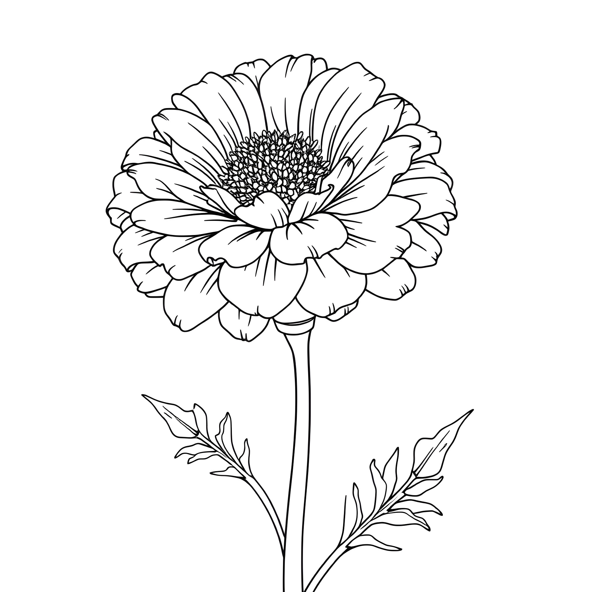 1 Best Marygold Coloring Pages (Free Printable PDFs)