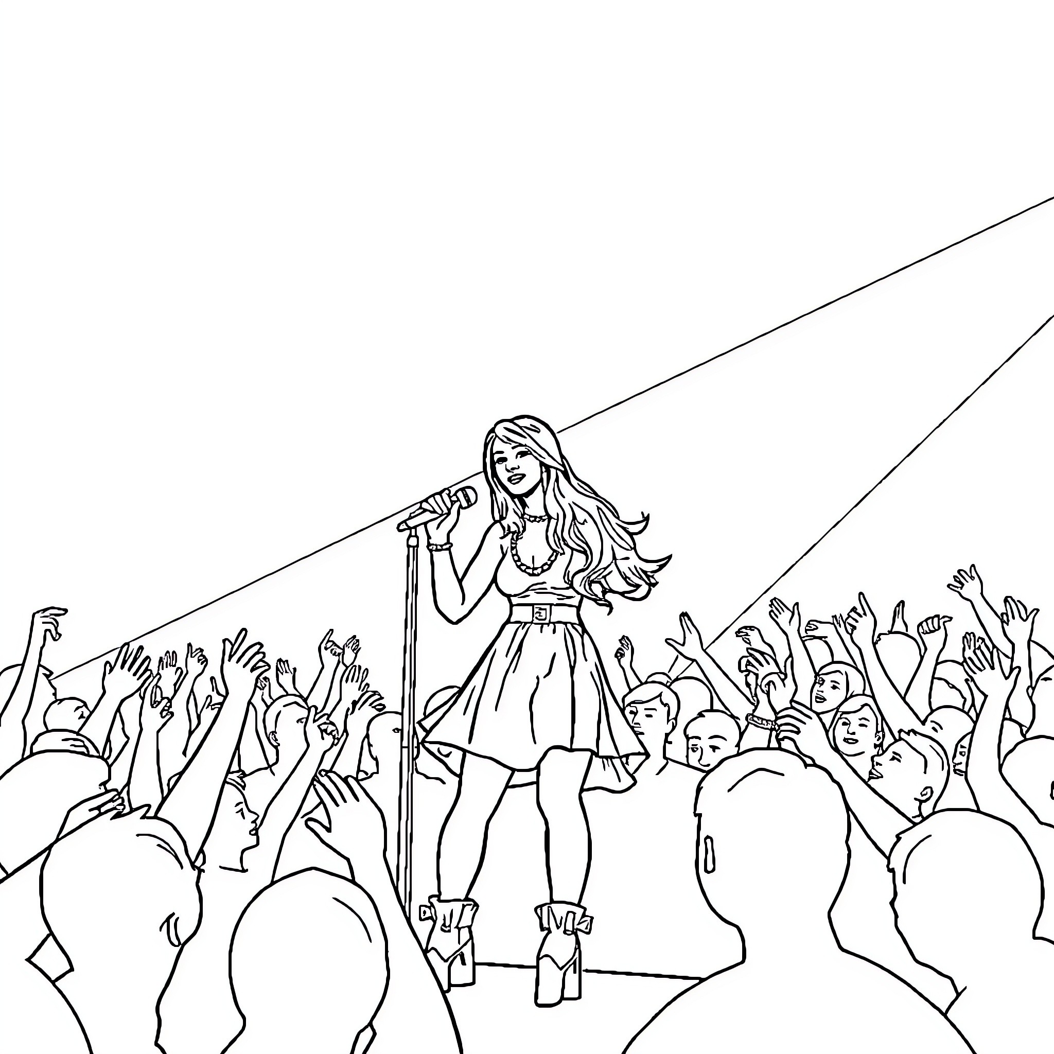 Best Britney Spears Coloring Pages (Free Printable PDF)