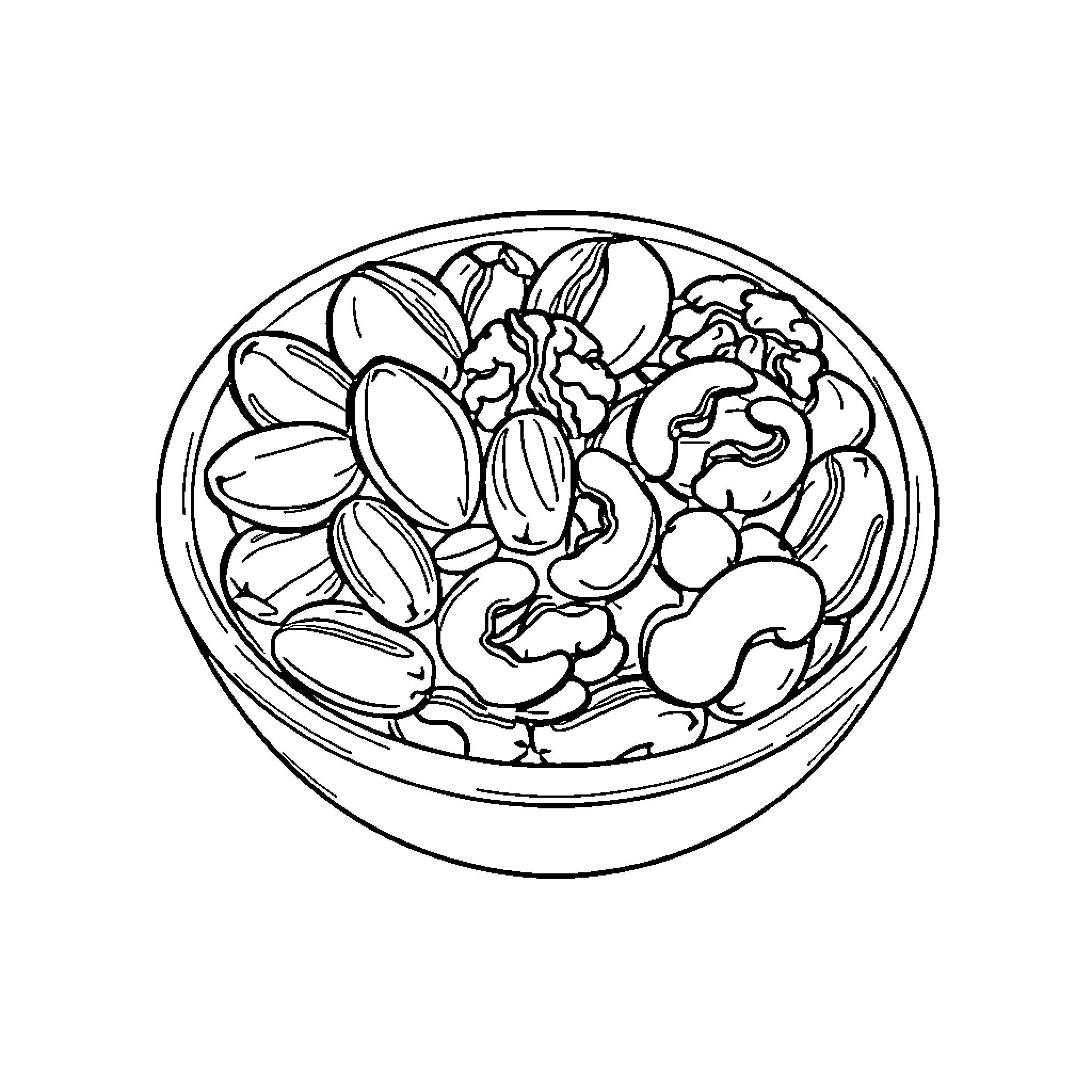 Best Nut Coloring Pages (Free Printable PDF)