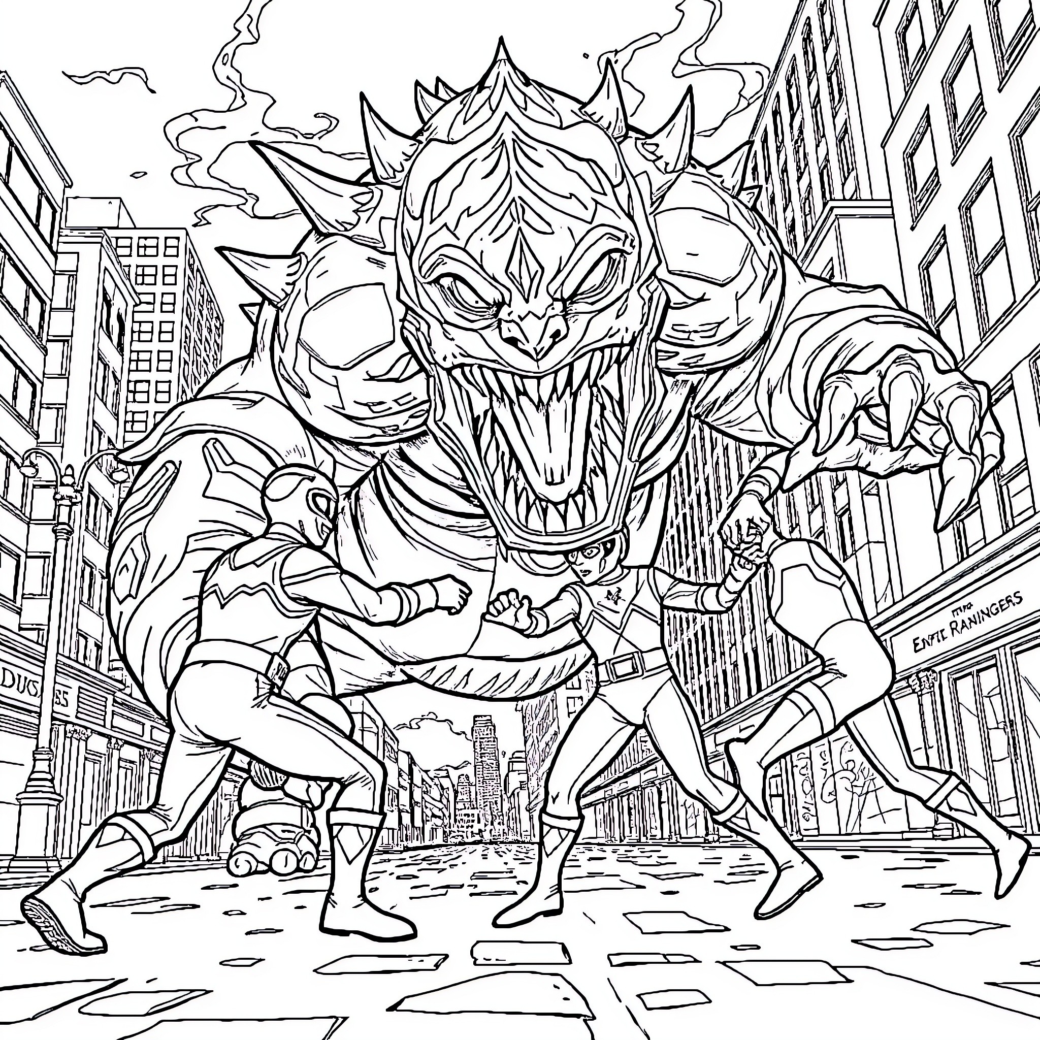 Best Power Ranger Coloring Pages (Free Printable PDF)