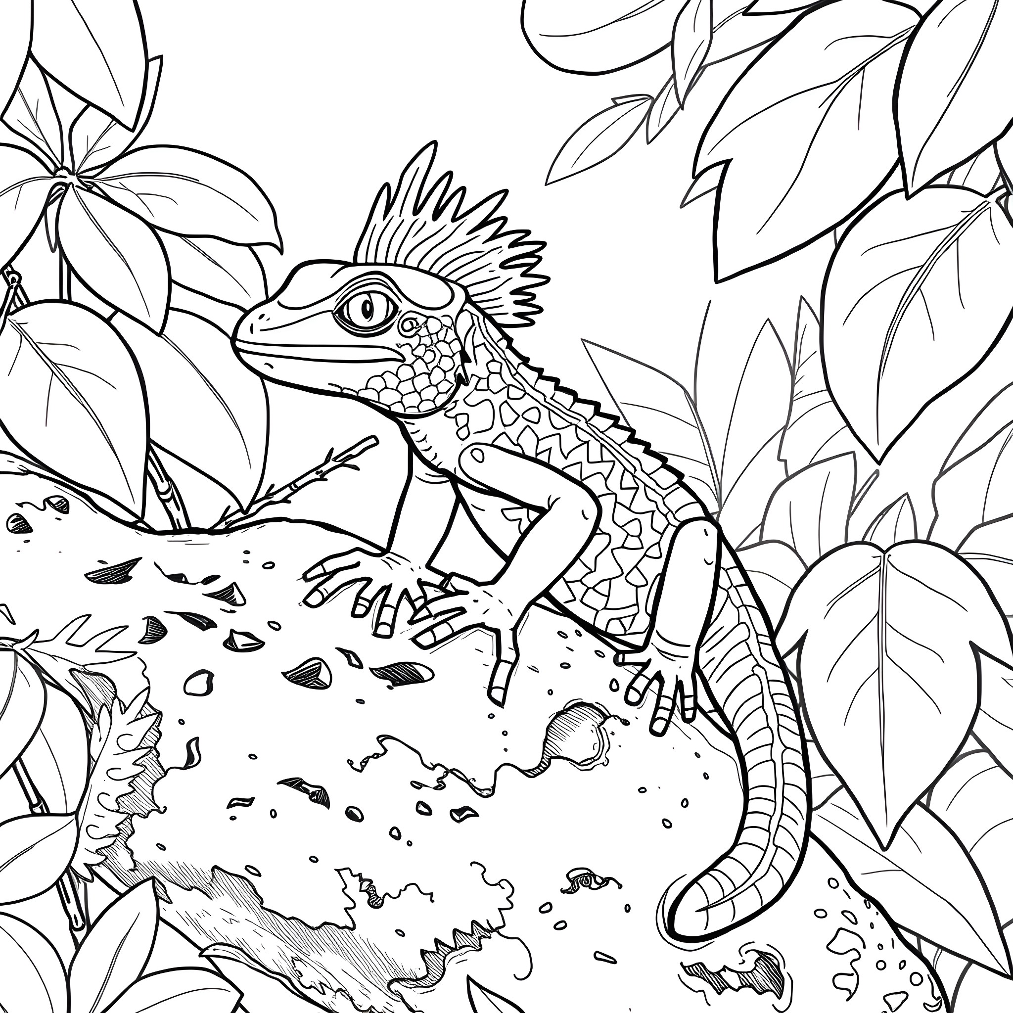 7 Best Crested Gecko Coloring Pages (Free Printable PDFs)