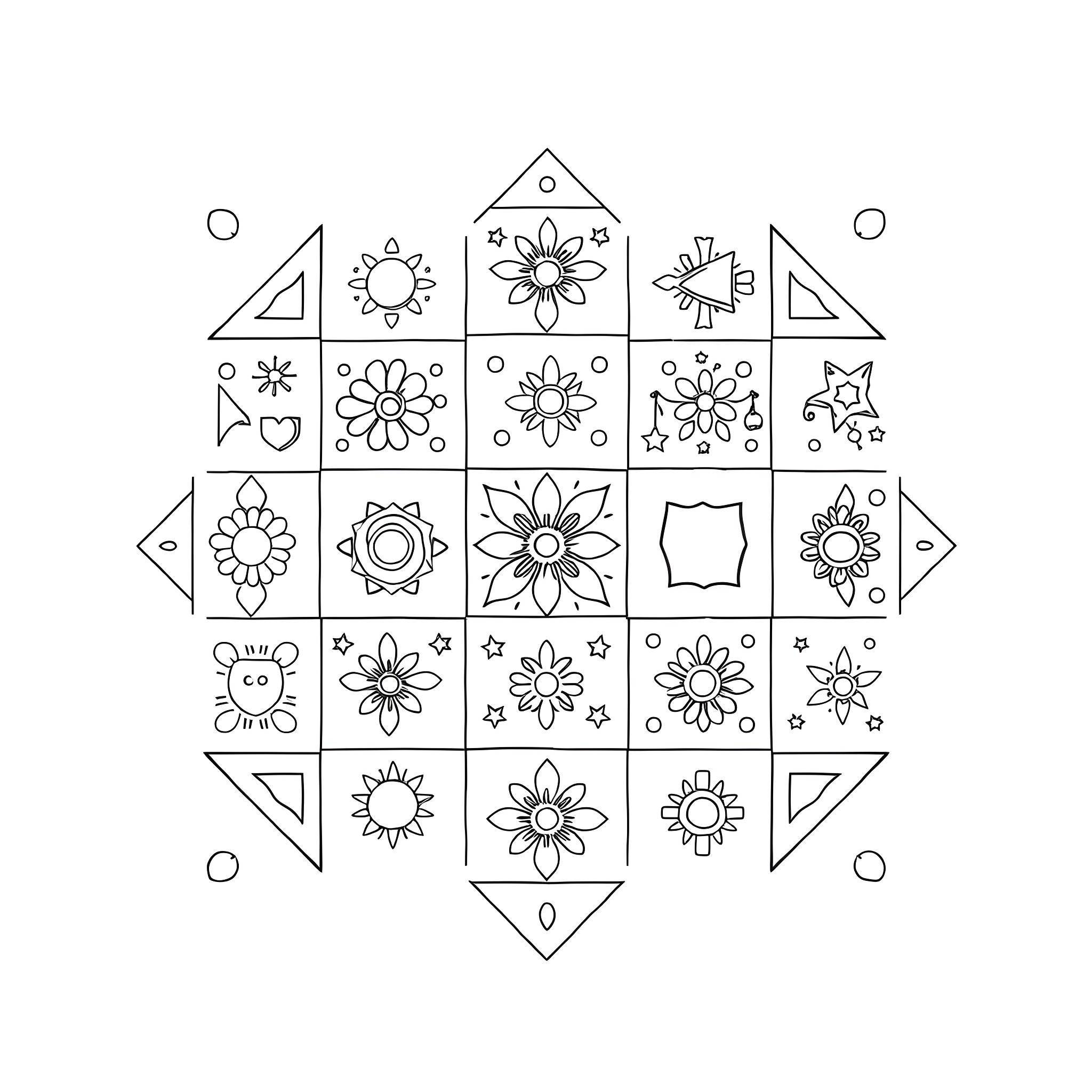 120 Best Patchwork Coloring Pages (Free Printable PDFs)