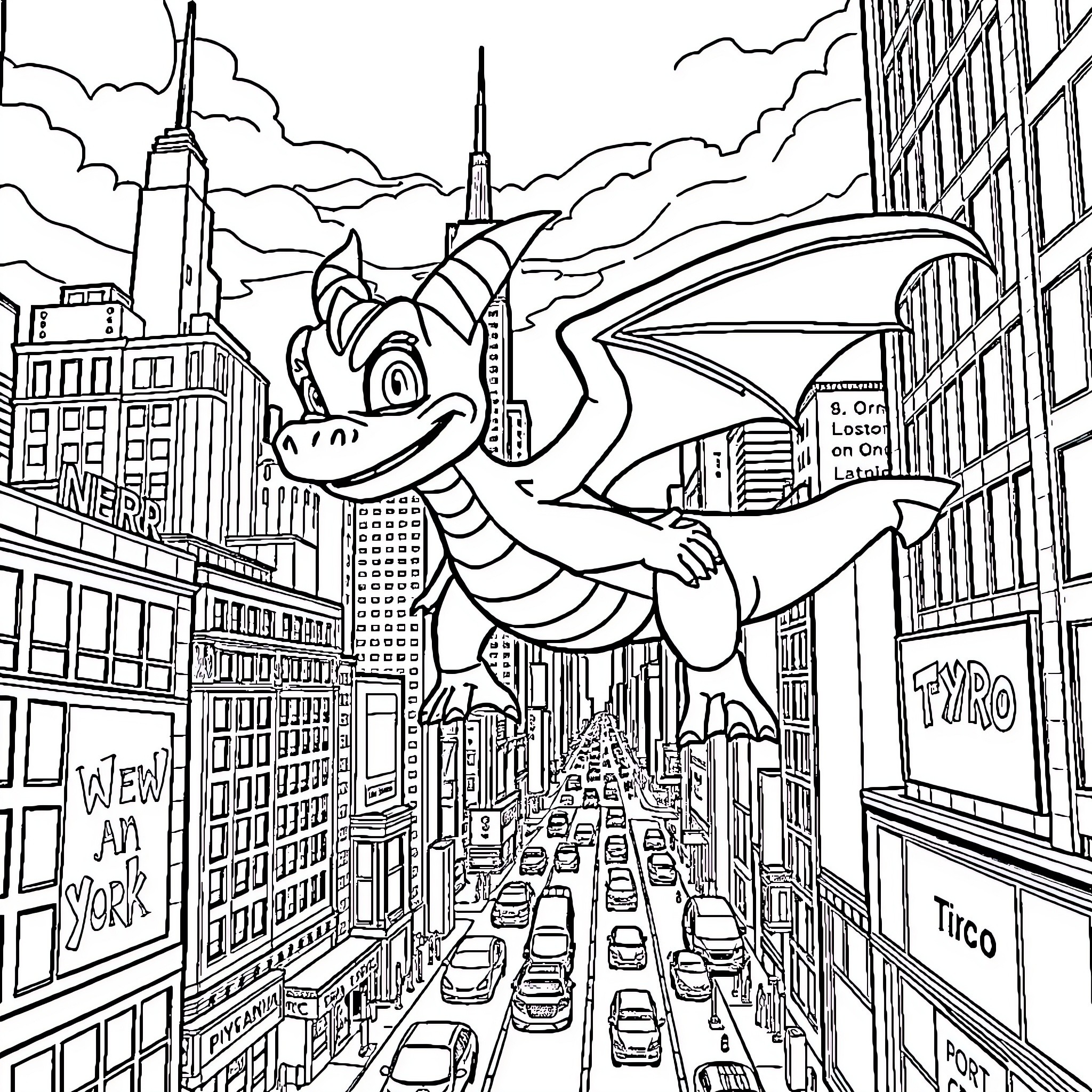 Best Spyro Coloring Pages (Free Printable PDF)