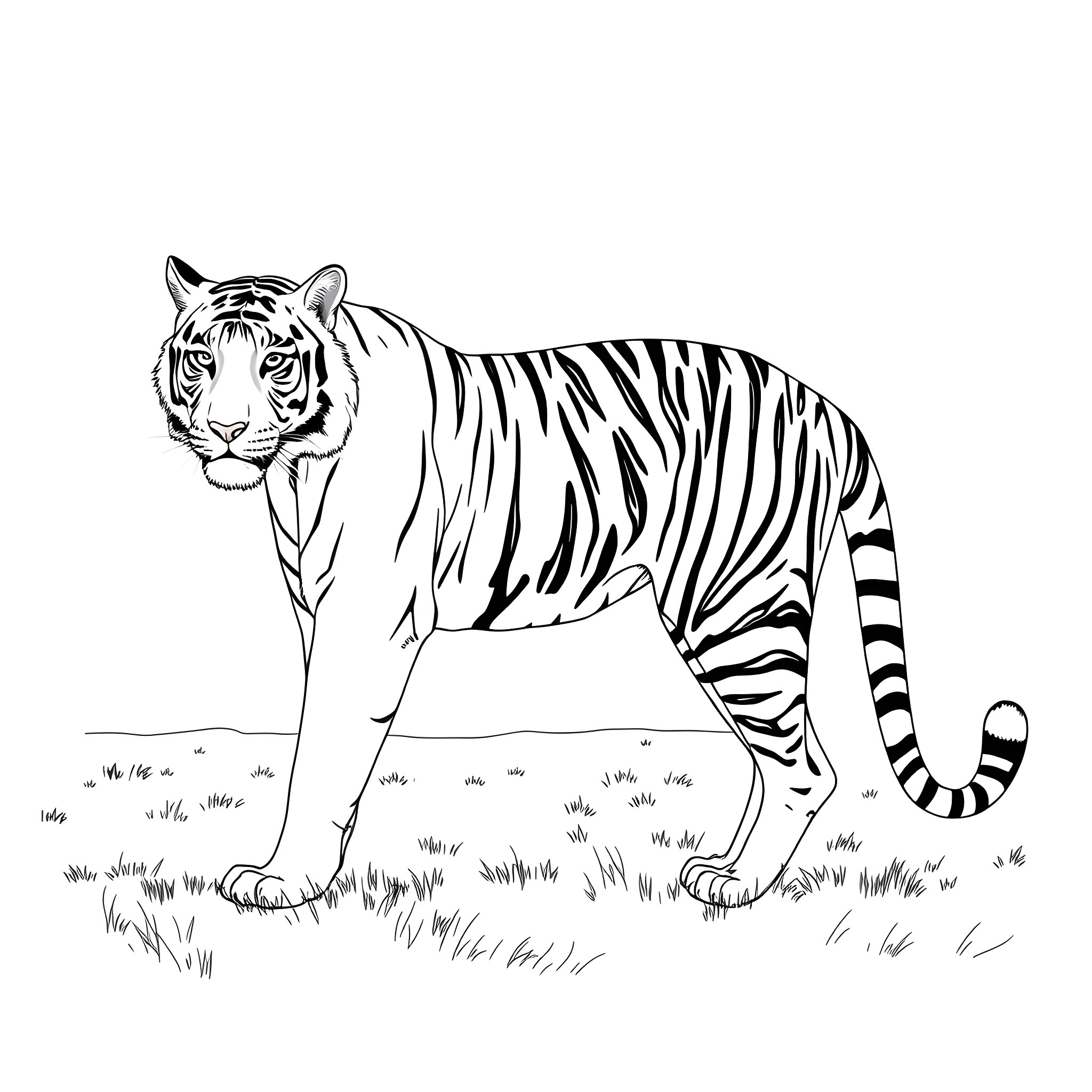 420 Best Tiger Coloring Pages (Free Printable PDFs)