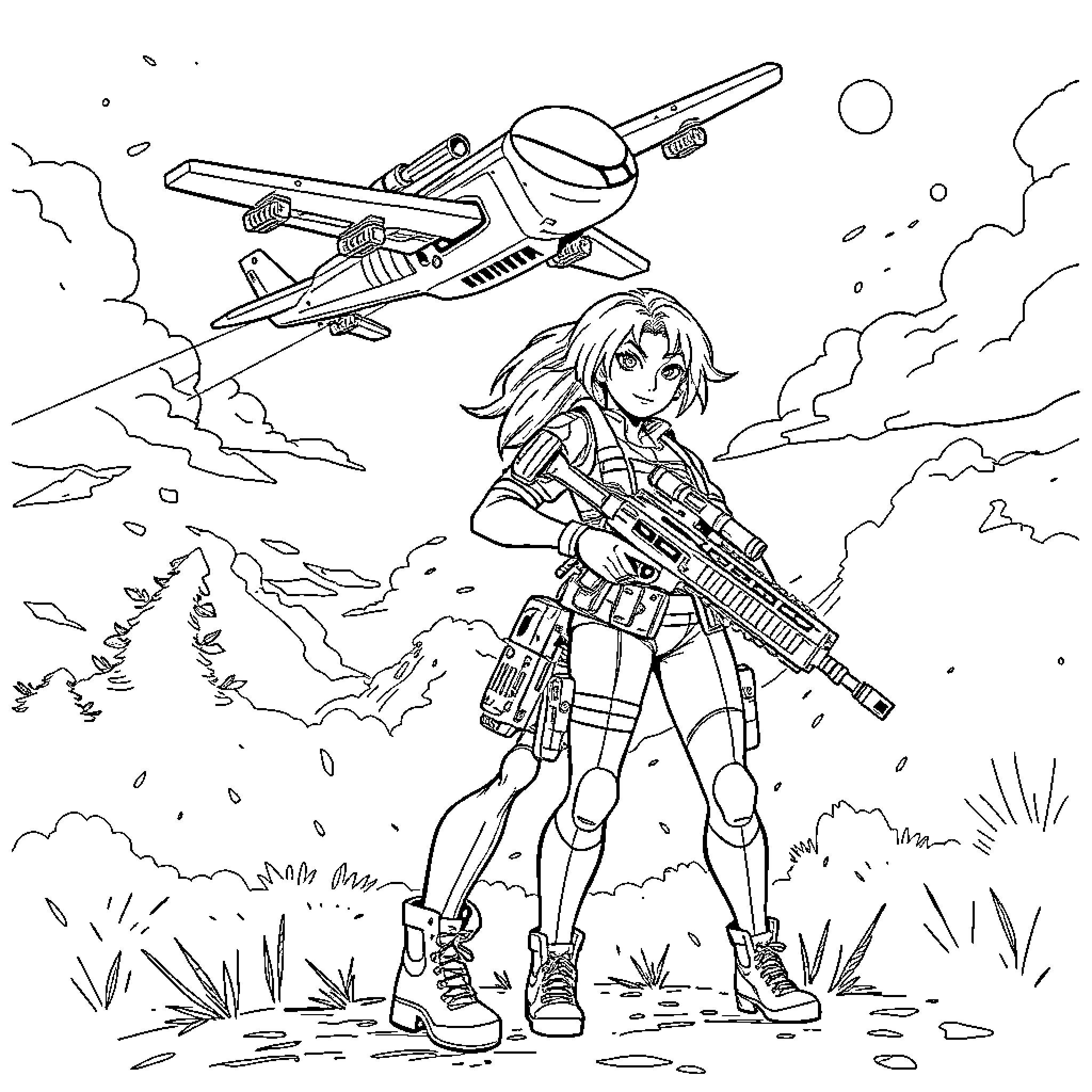 Best Uzi Coloring Pages (Free Printable PDF)