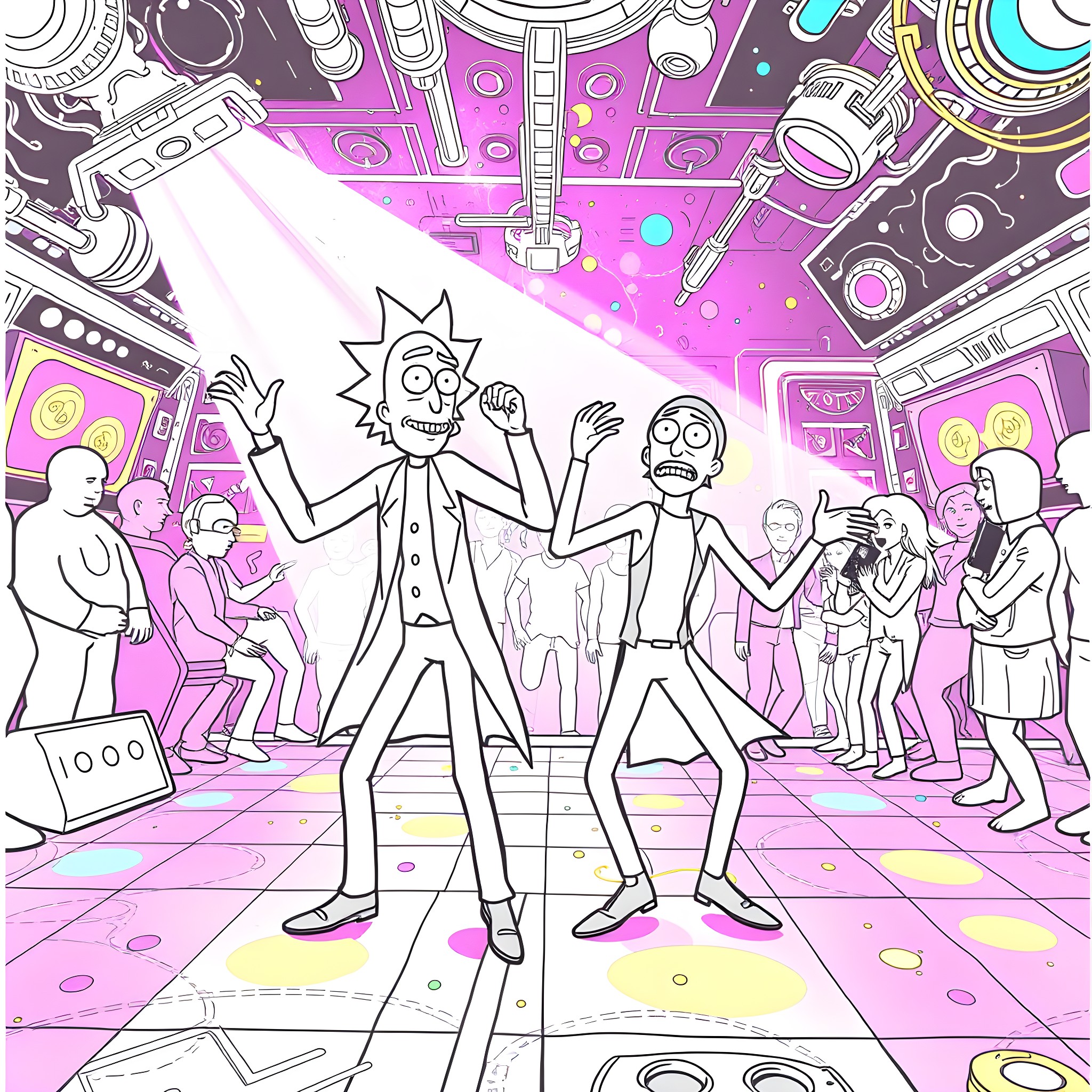 Best Rick And Morty Coloring Pages (Free Printable PDF)