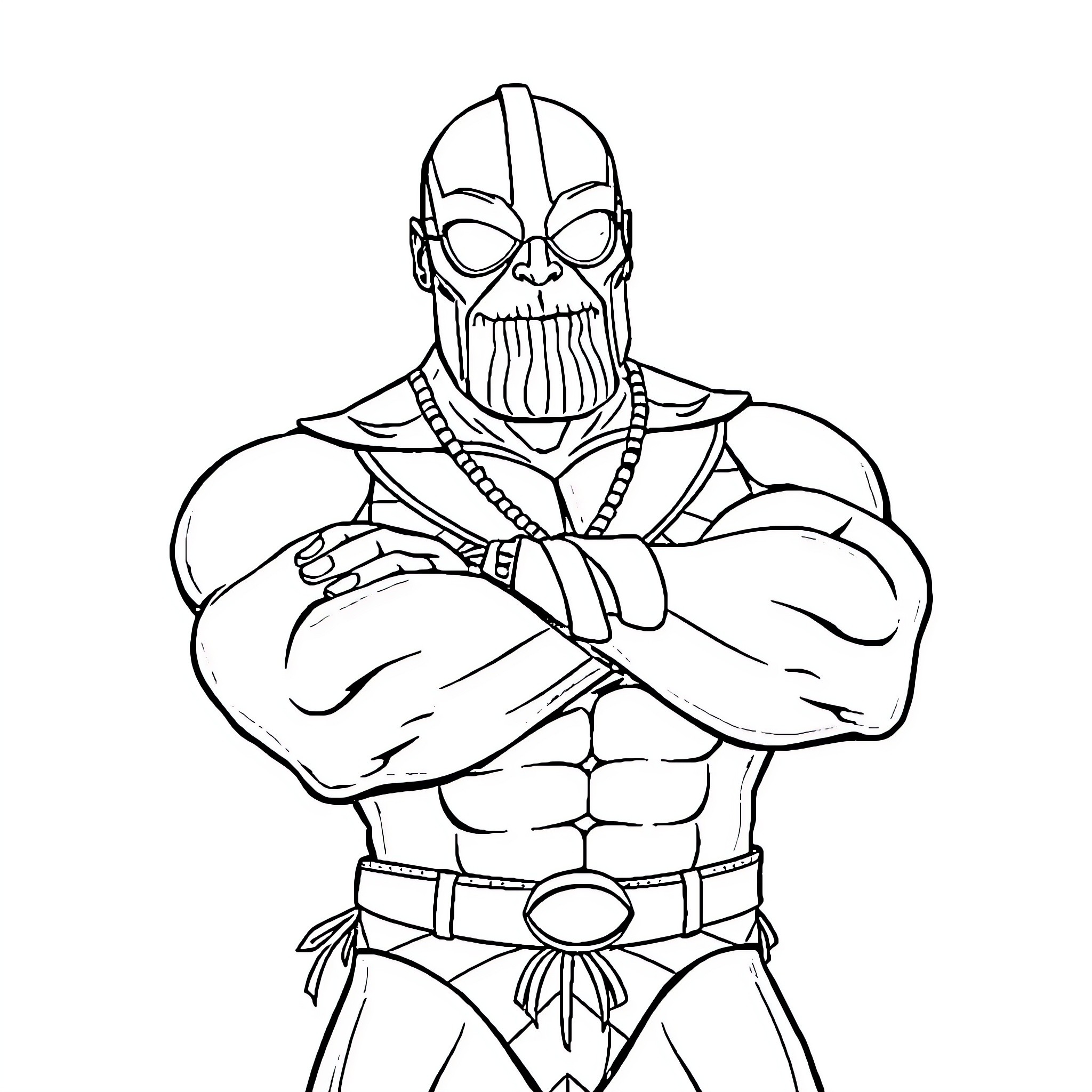 Best Thanos Coloring Pages (Free Printable PDF)