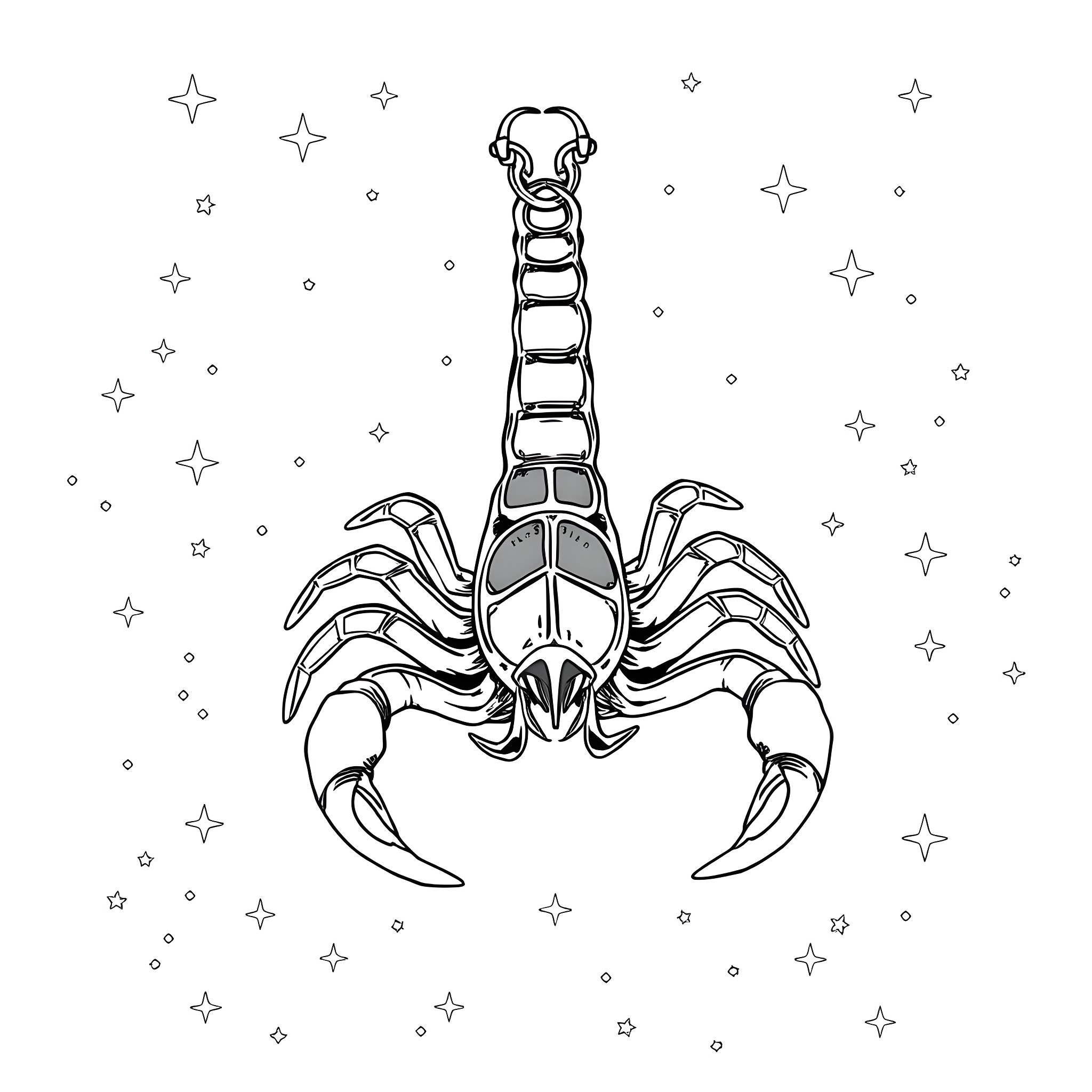 Best Scorpio Coloring Pages (Free Printable PDF)