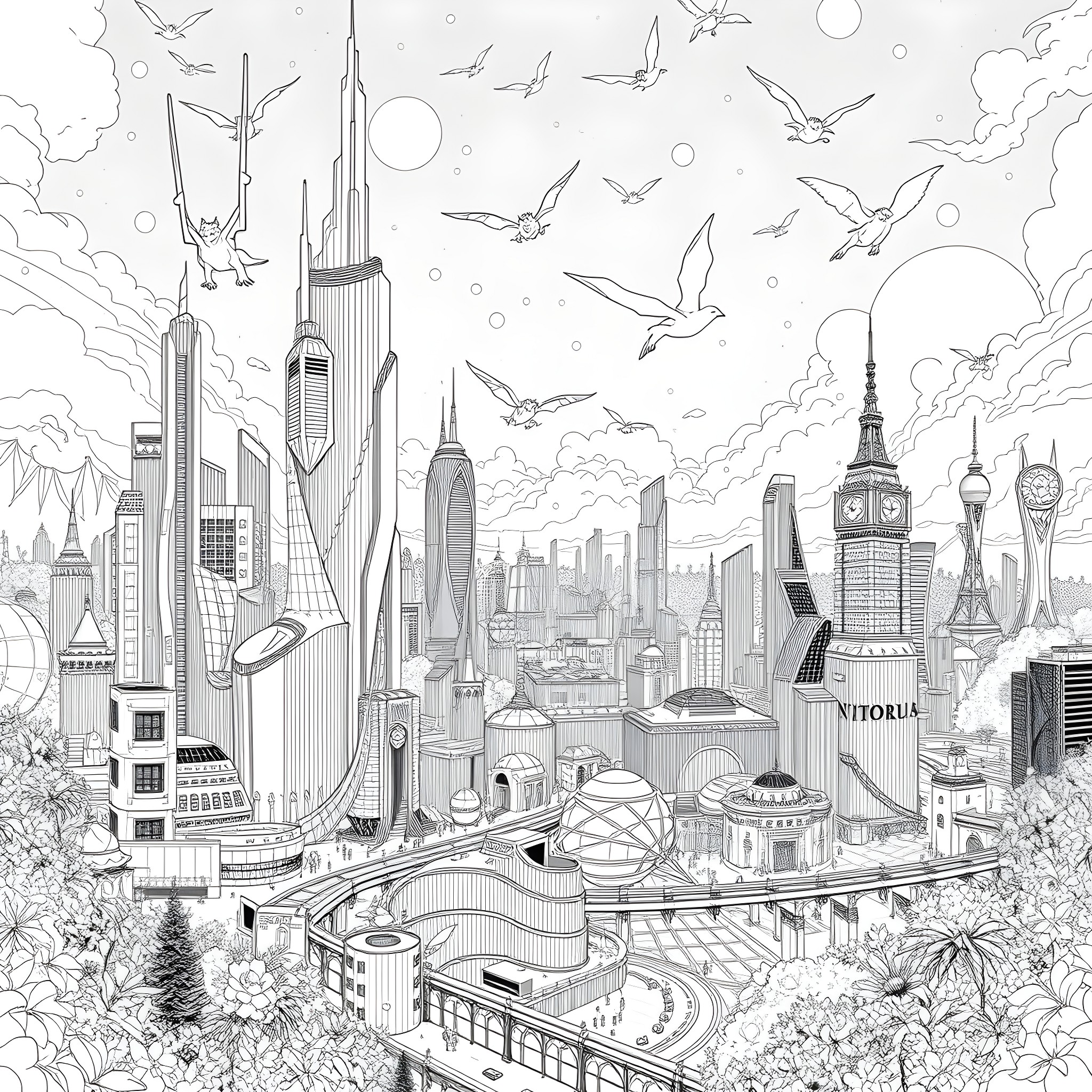 Best Fantasy Coloring Pages (Free Printable PDF)