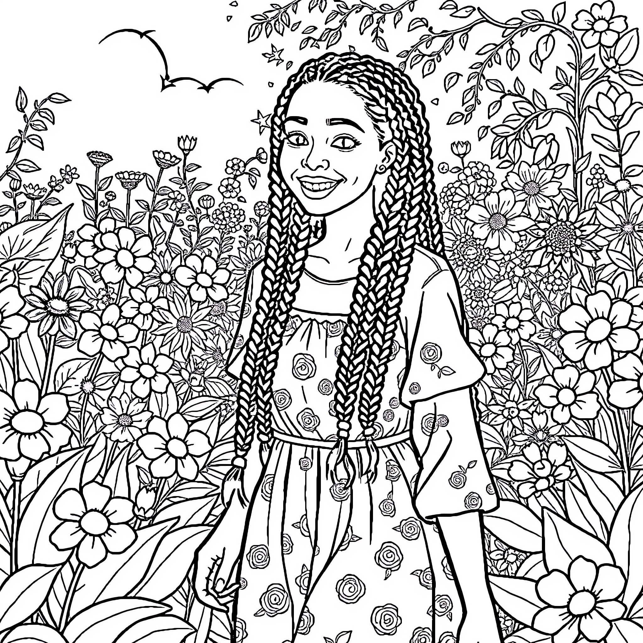 233 Best Lady Coloring Pages (Free Printable PDFs)