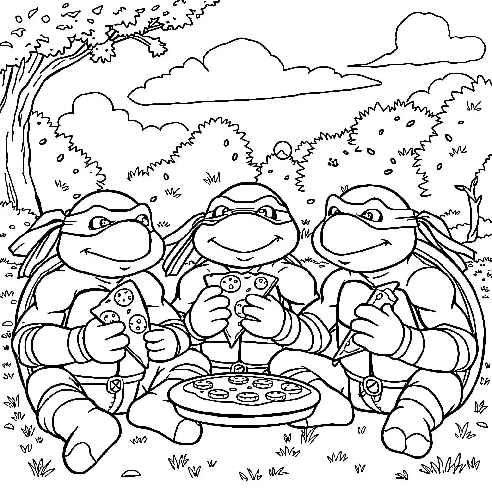 Best TMNT Coloring Pages (Free Printable PDF)