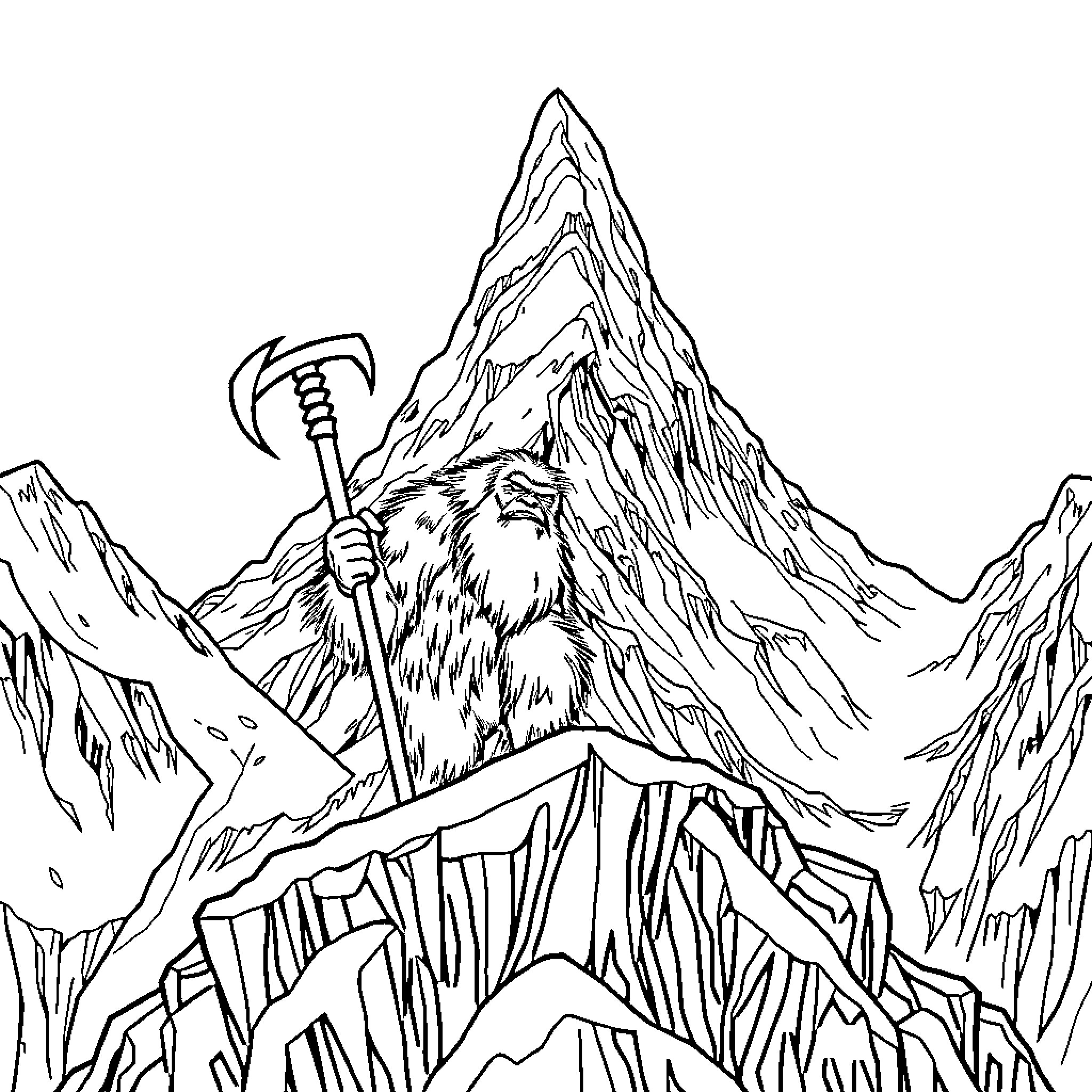Best Yeti Coloring Pages (Free Printable PDF)