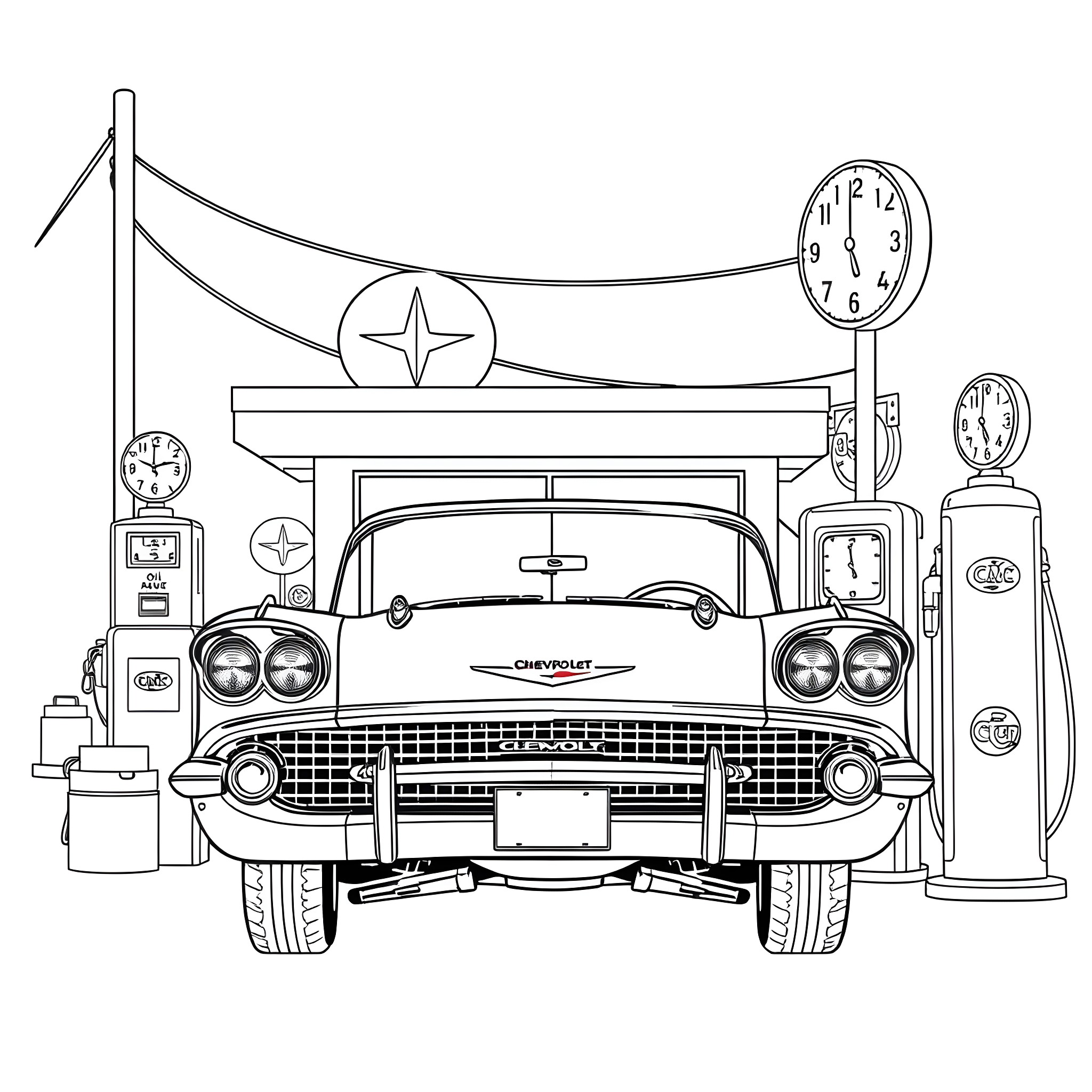 Best Chevrolet Coloring Pages (Free Printable PDF)