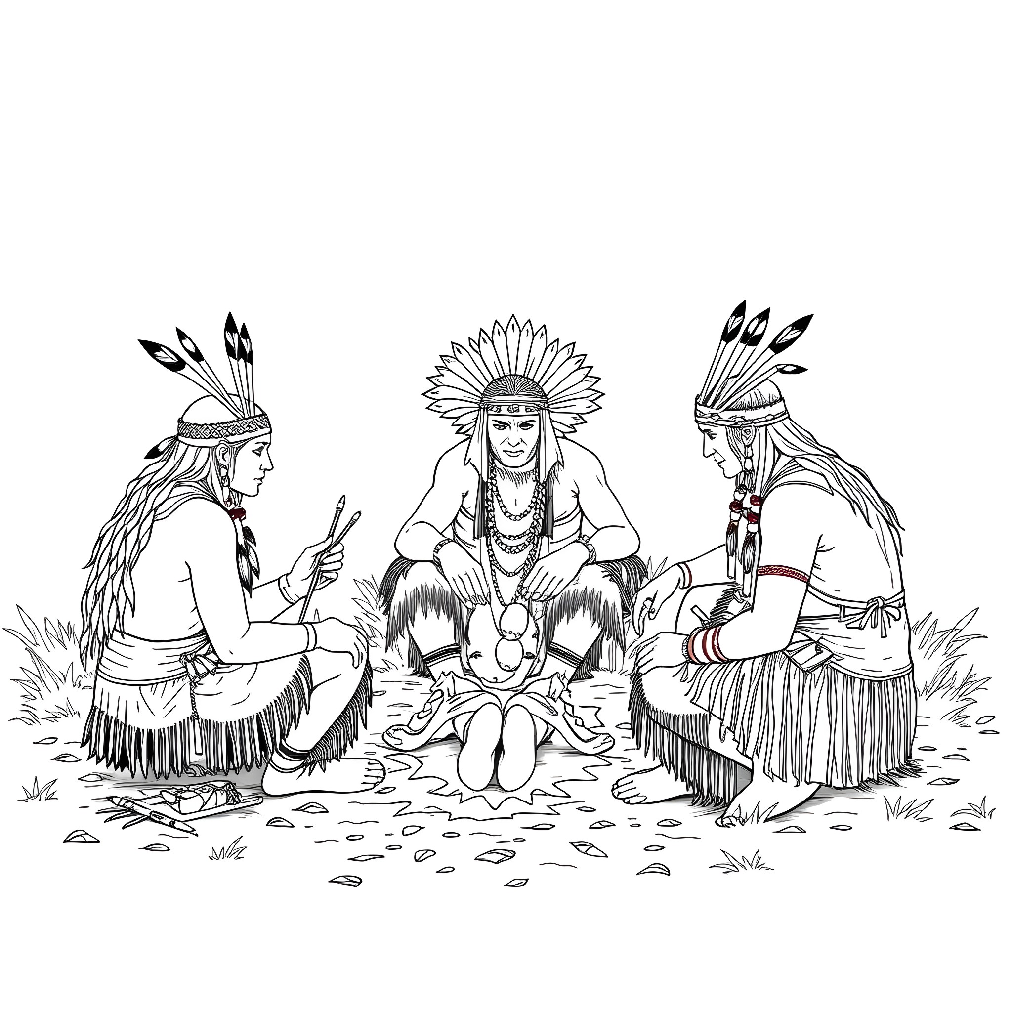 20 Best Cherokee Warrior Coloring Pages (Free Printable PDFs)