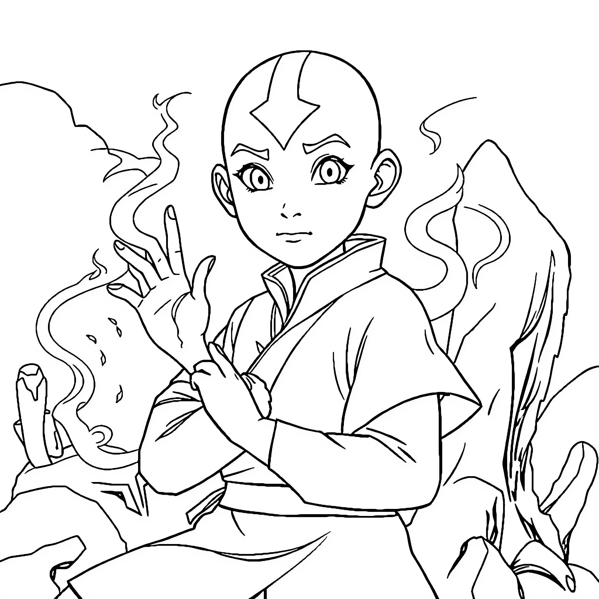 Best Avatar Coloring Pages (Free Printable PDF)