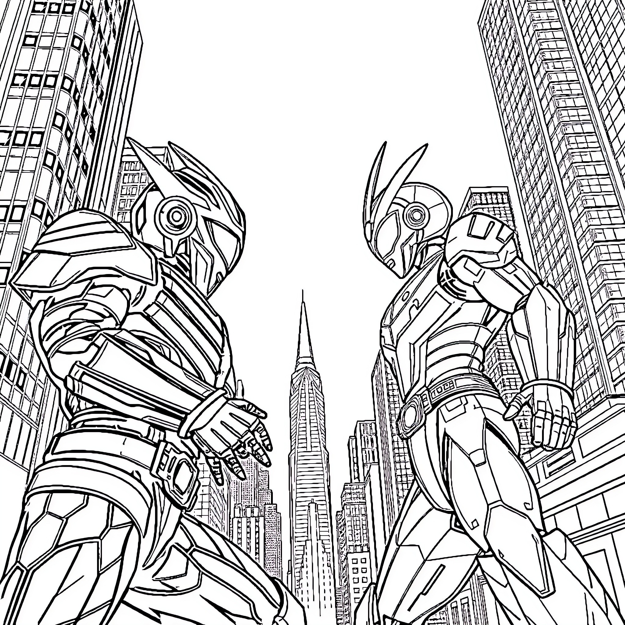 Best Kamen Rider Coloring Pages (Free Printable PDF)