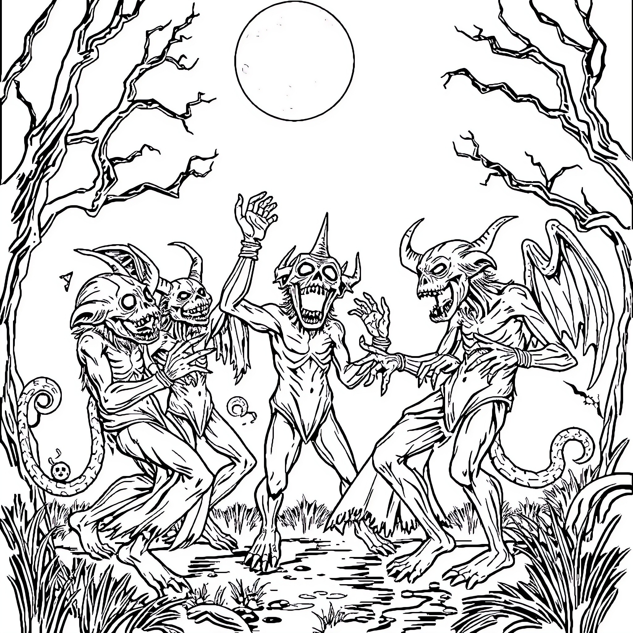 Best Cryptid Coloring Pages (Free Printable PDF)