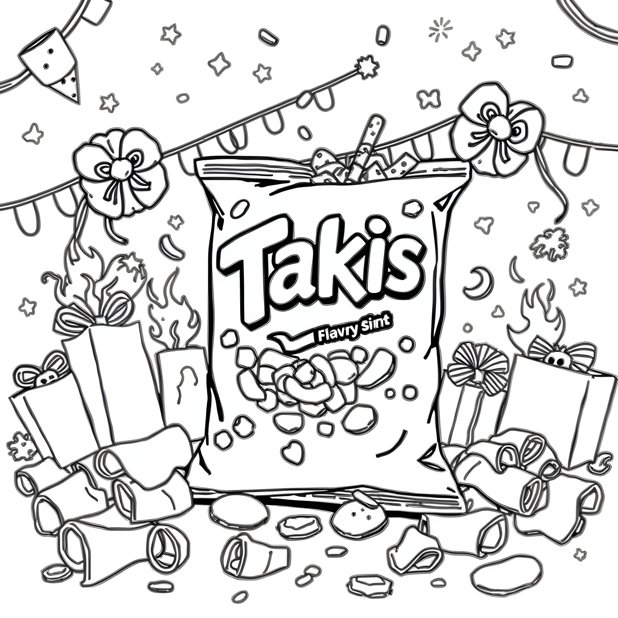 Best Takis Coloring Pages (Free Printable PDF)