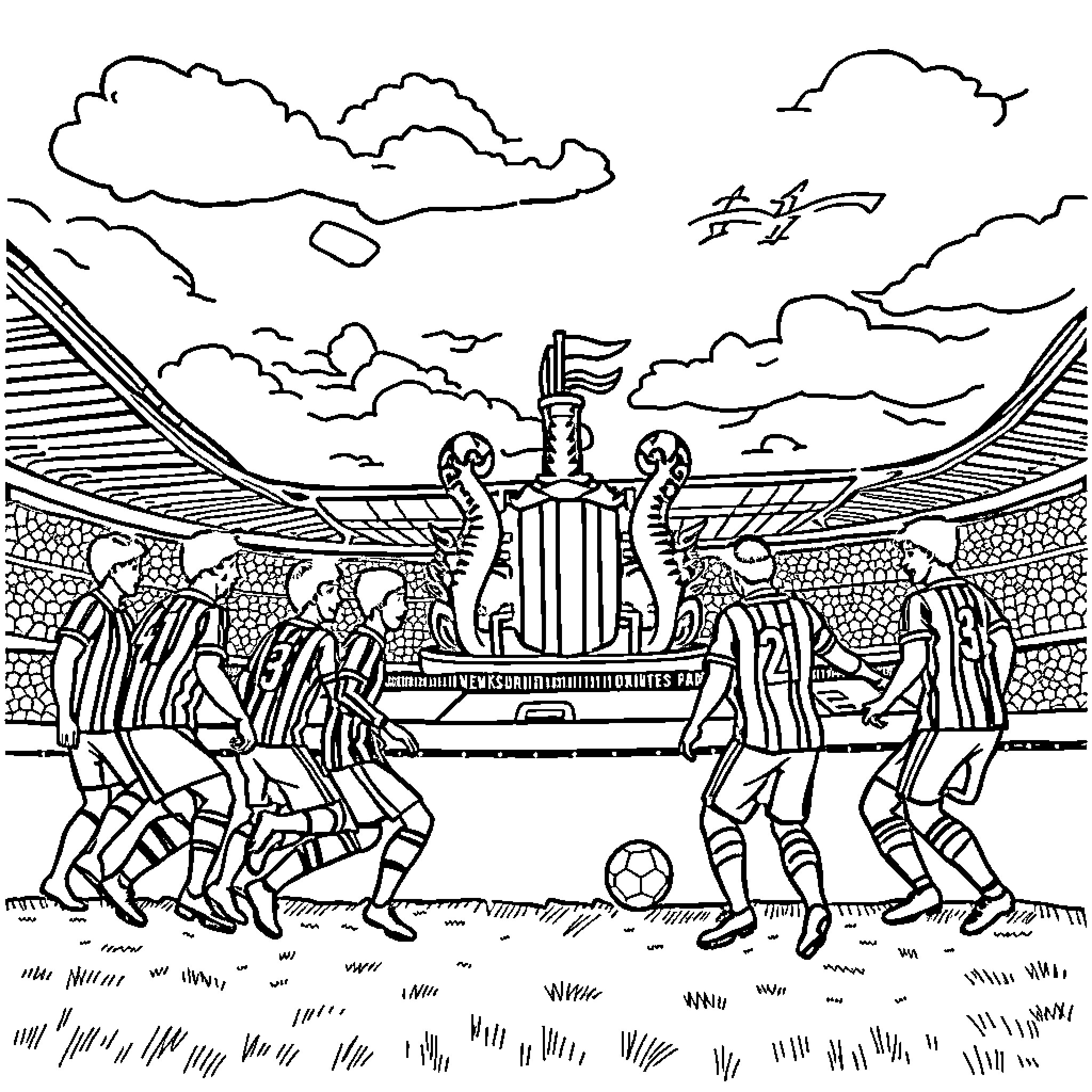 Best Newcastle United Coloring Pages (Free Printable PDF)
