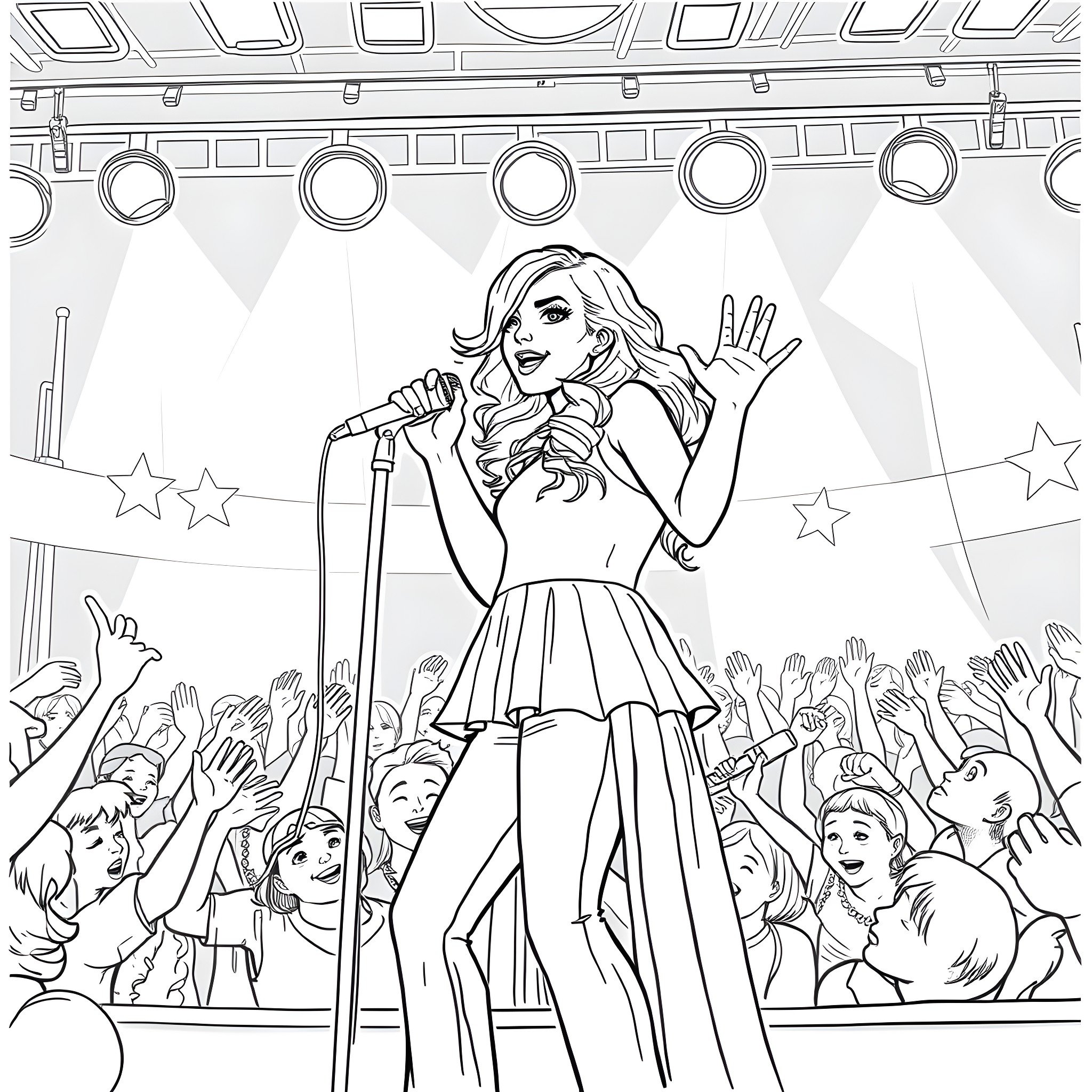 Best Sabrina Carpenter Coloring Pages (Free Printable PDF)
