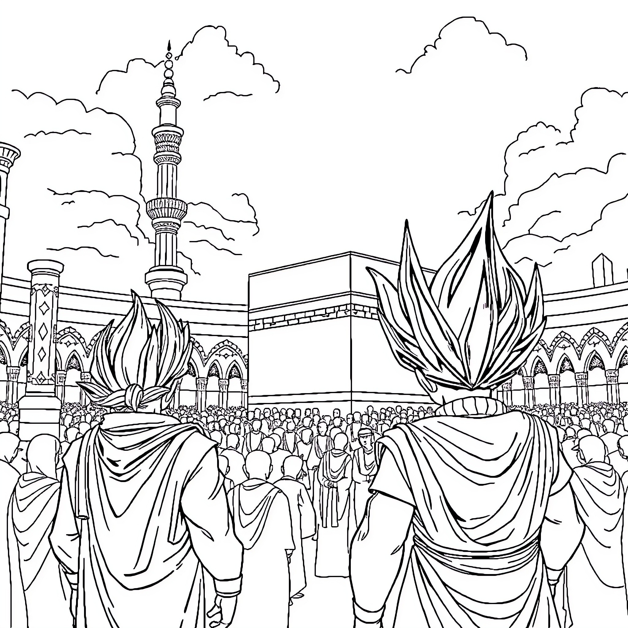 40 Best Sangoku Coloring Pages (Free Printable PDFs)