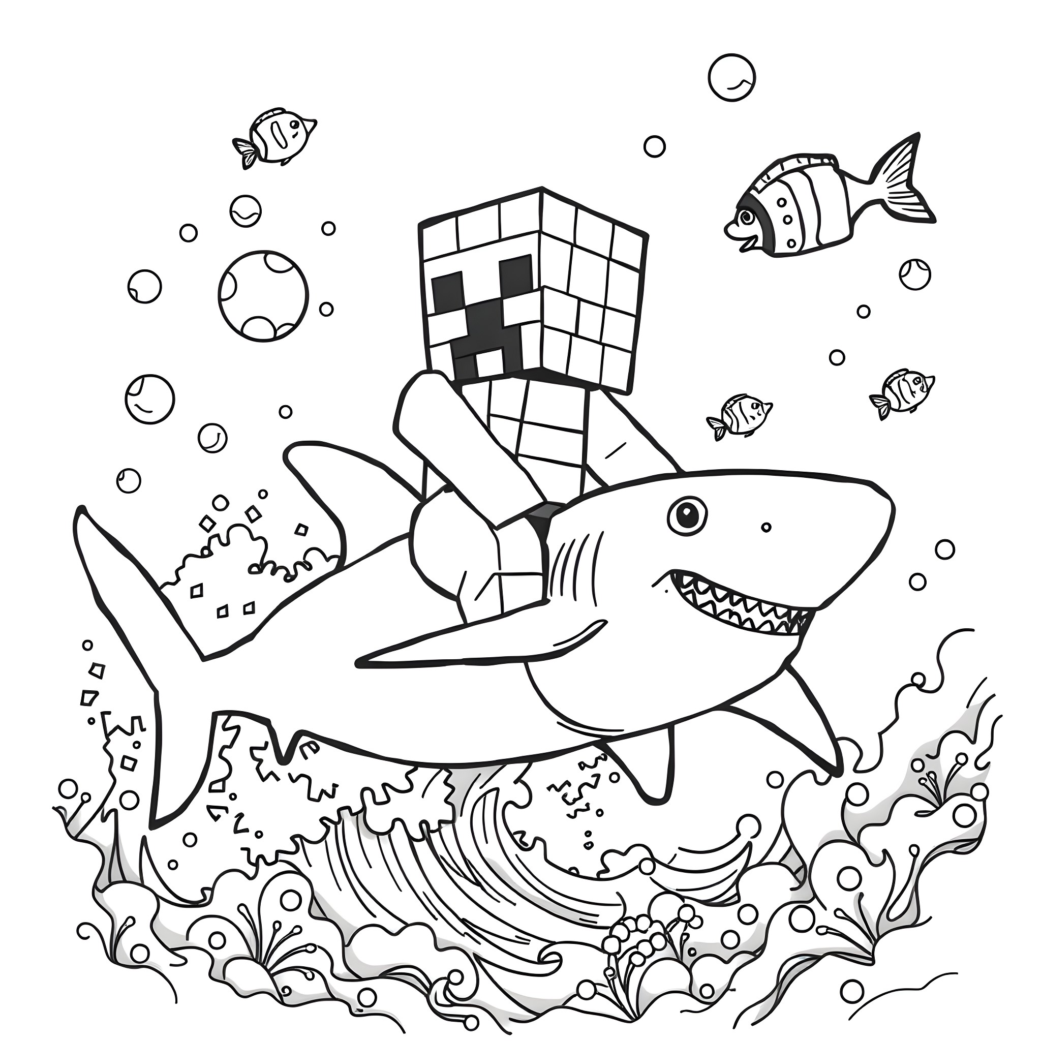 Best Creeper Coloring Pages (Free Printable PDF)