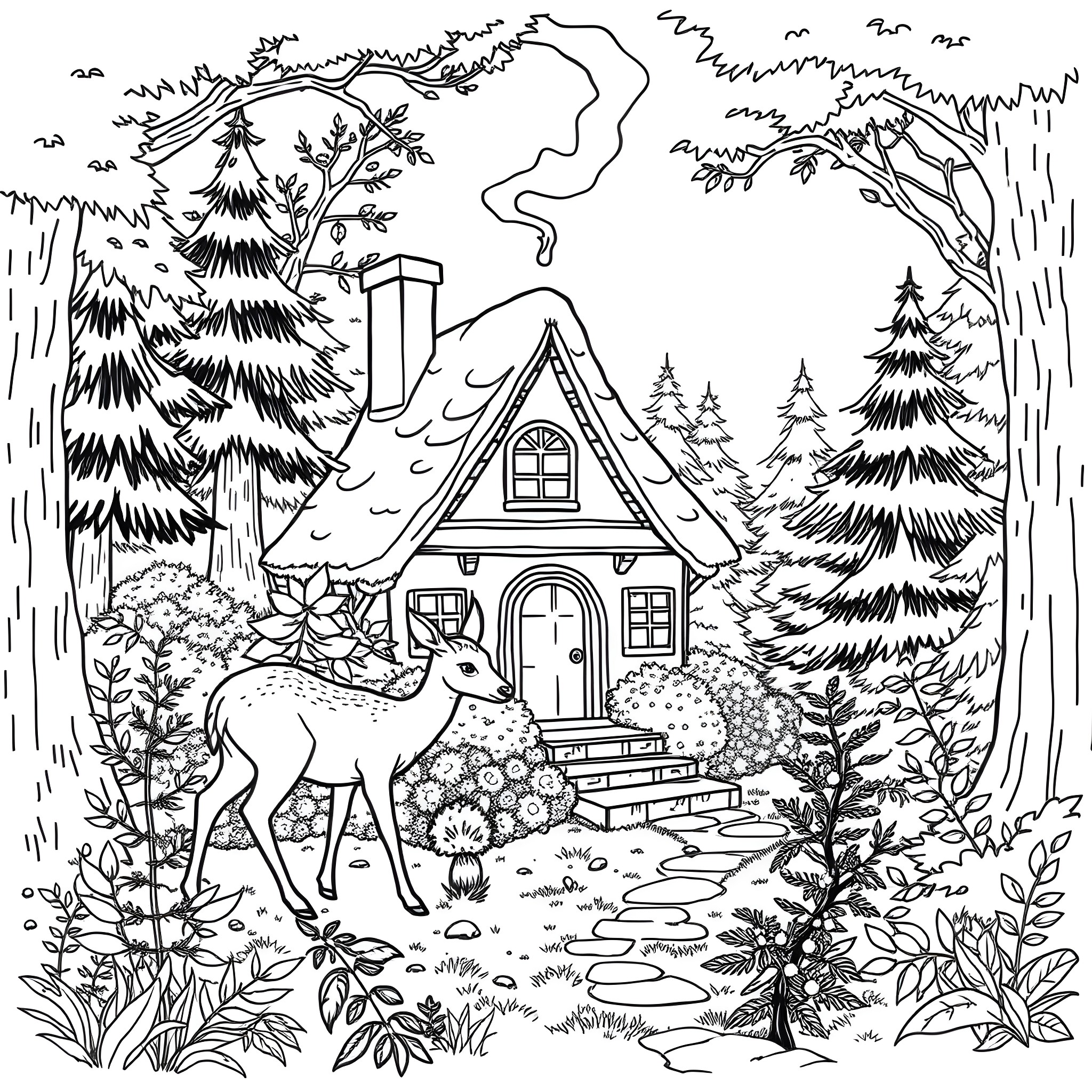 Best Doe Coloring Pages (Free Printable PDF)