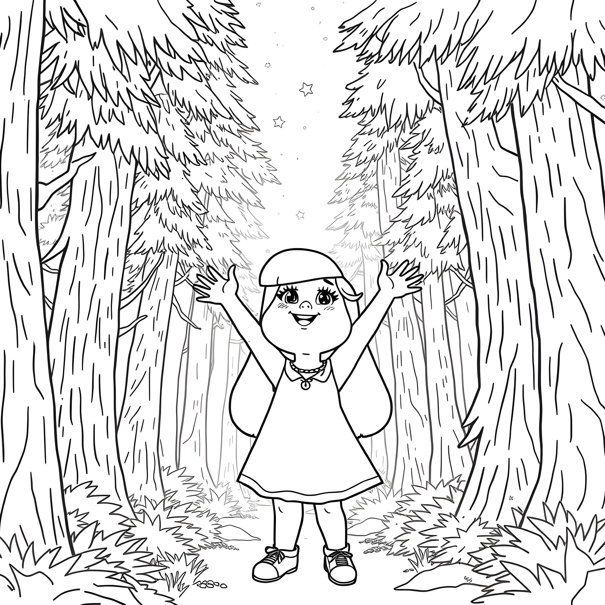 2 Best Mabel Coloring Pages (Free Printable PDFs)