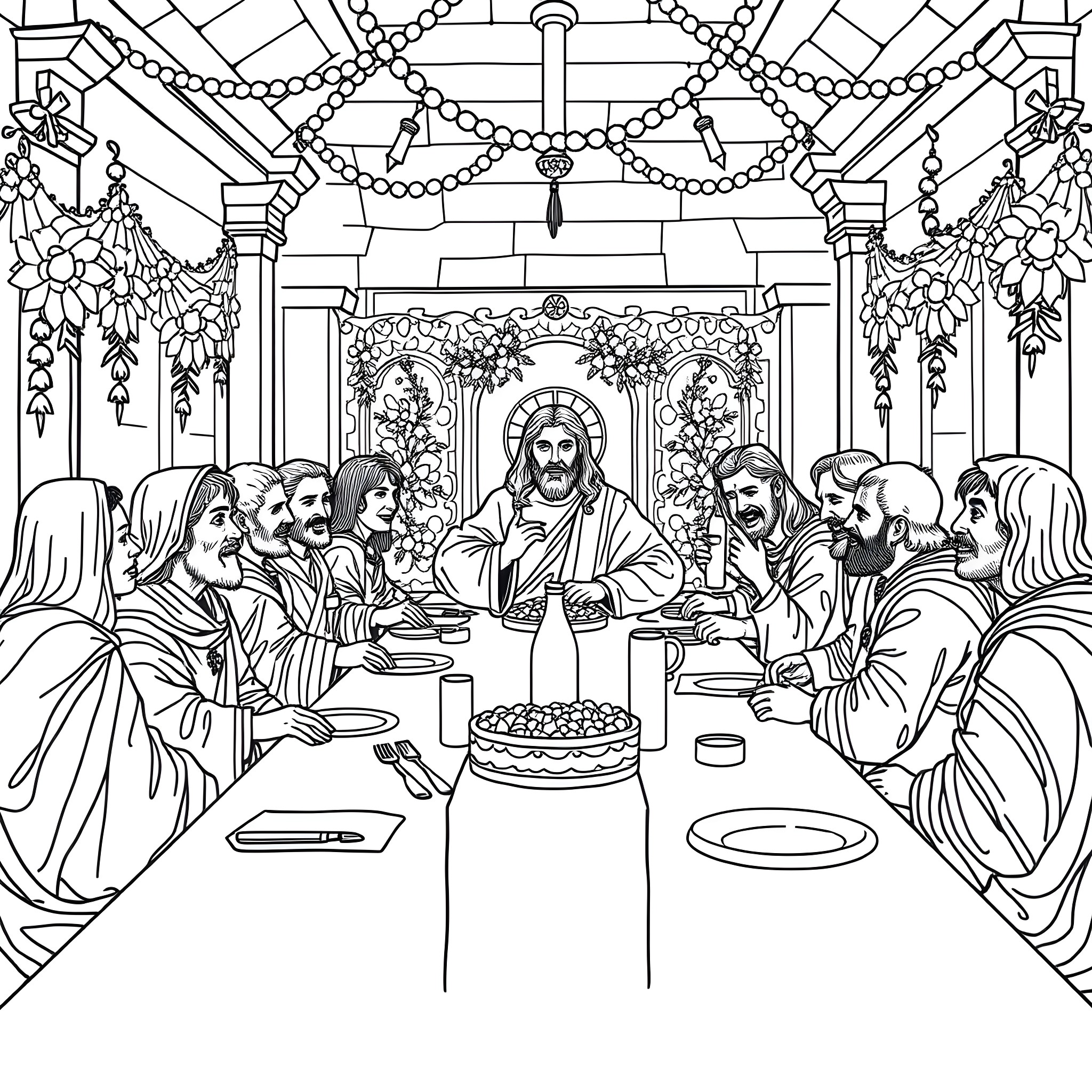 331 Best Jesus Coloring Pages (Free Printable PDFs)