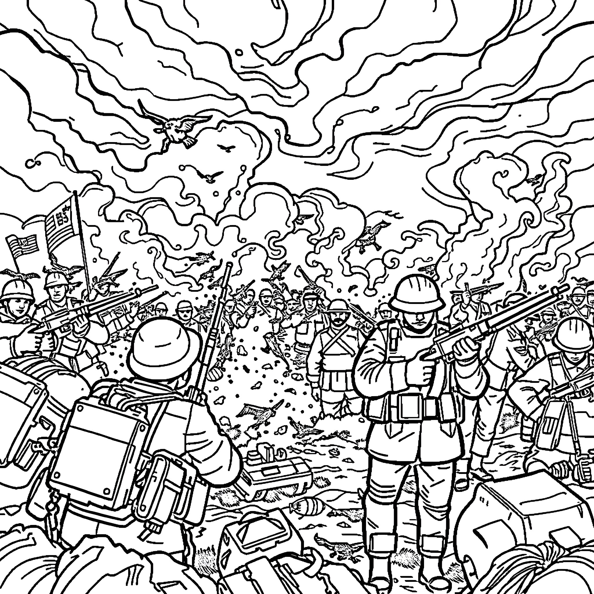 Best WW2 Coloring Pages (Free Printable PDF)