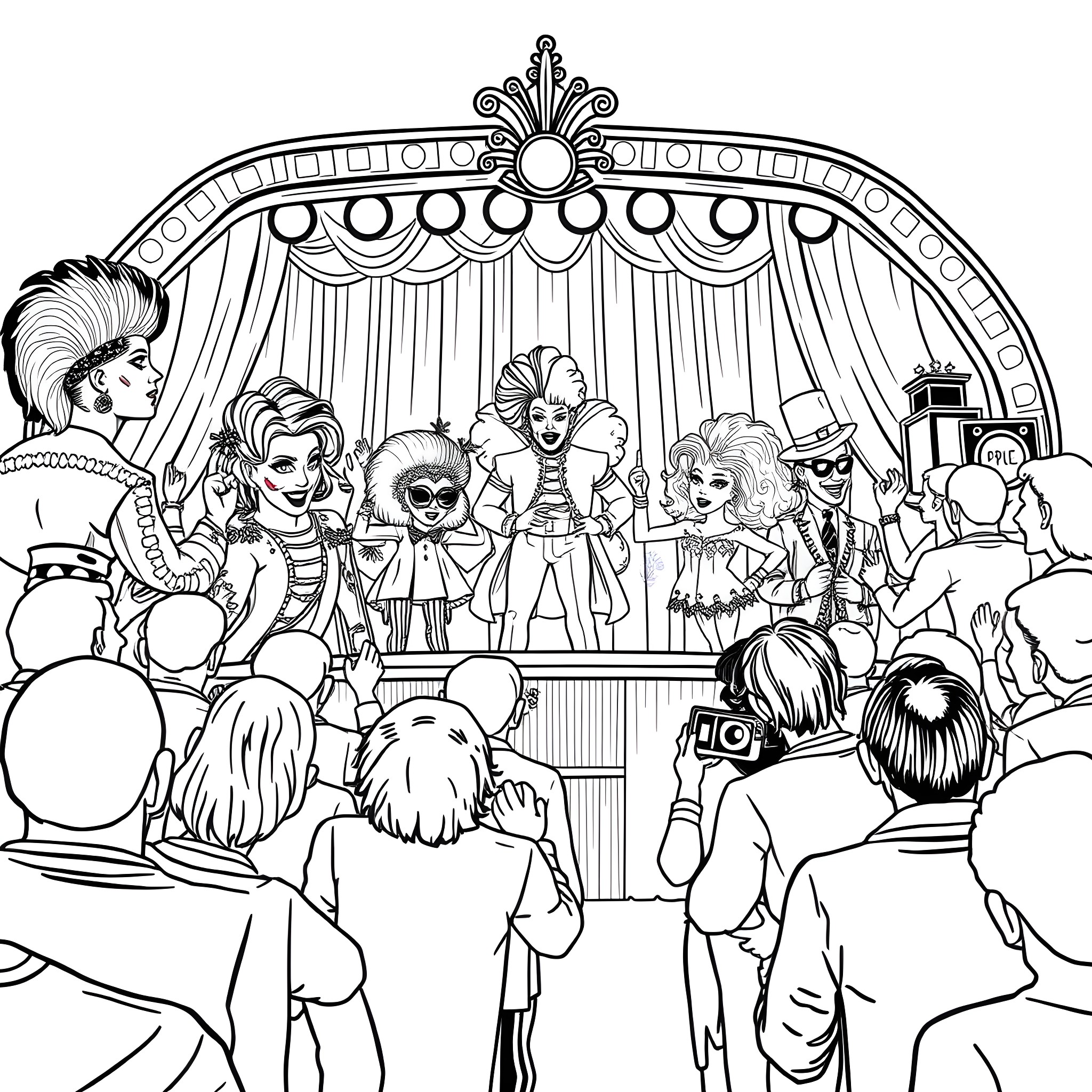 Best Celebrity Coloring Pages (Free Printable PDF)