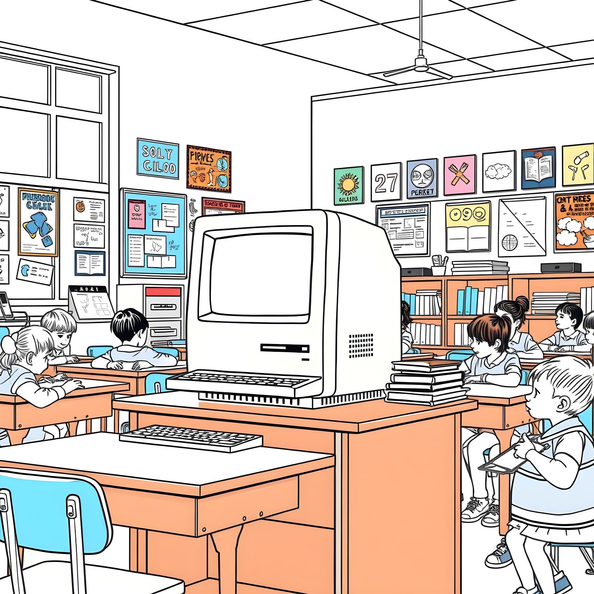 1 Best Macintosh Coloring Pages (Free Printable PDFs)