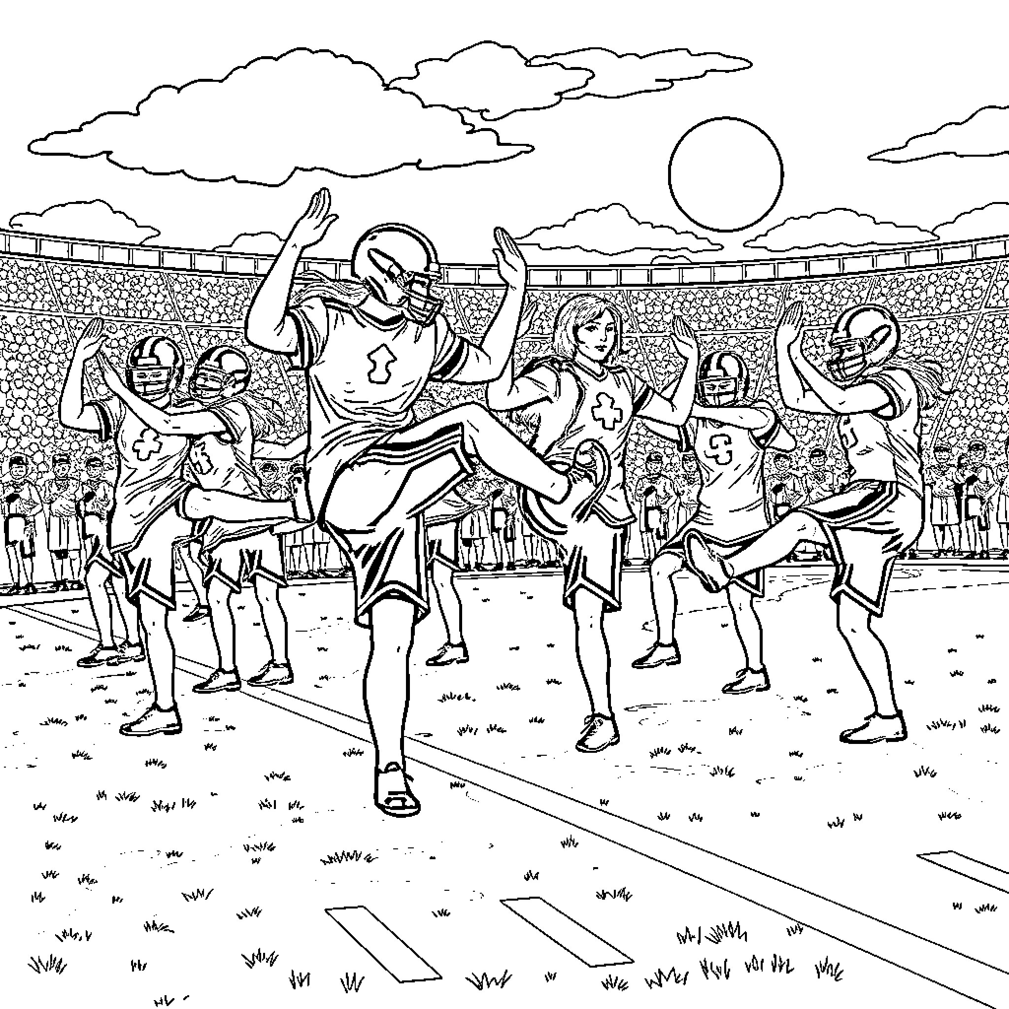 Best Drill Team Coloring Pages (Free Printable PDF)