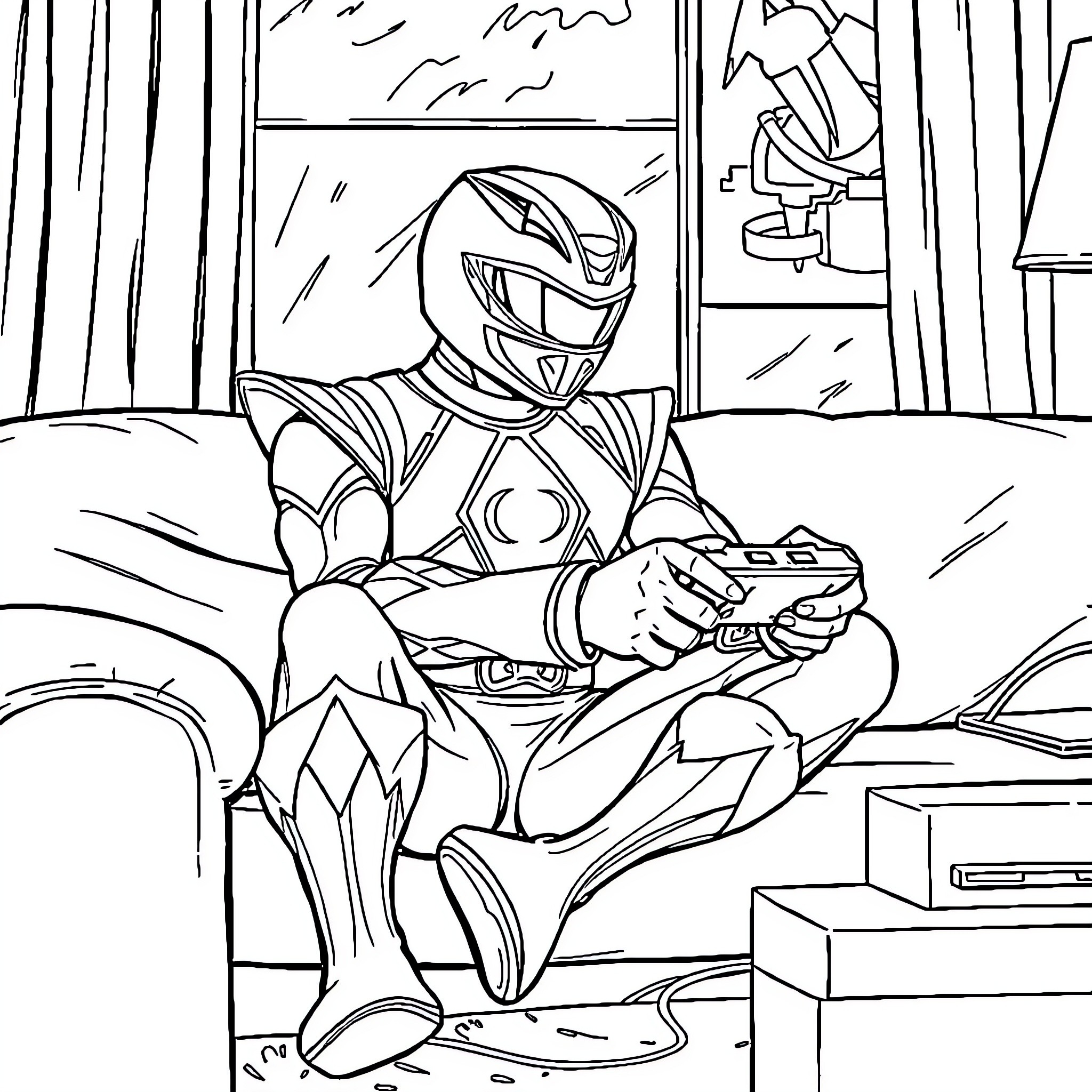 Best Power Ranger Coloring Pages (Free Printable PDF)