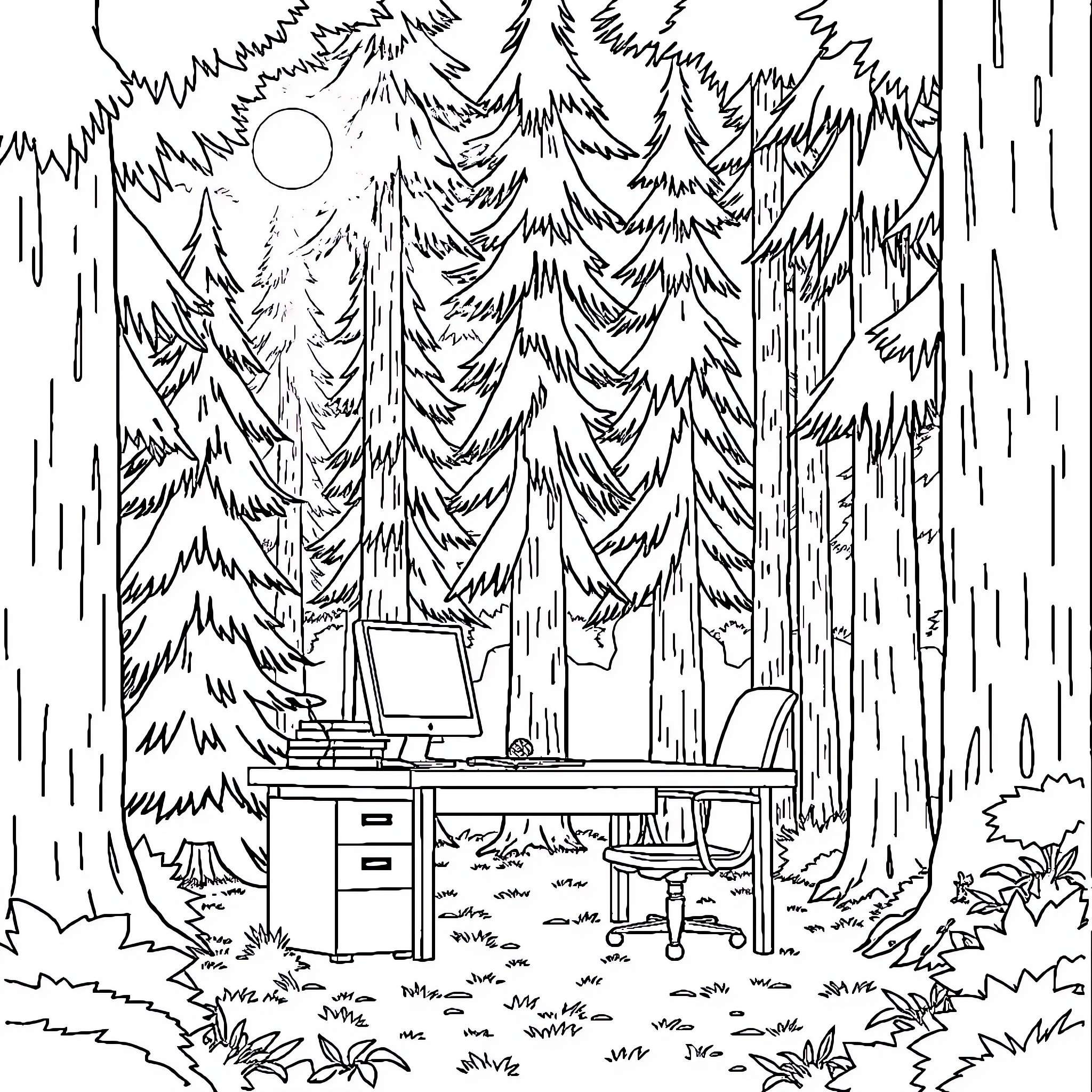 Best Office Coloring Pages (Free Printable PDF)