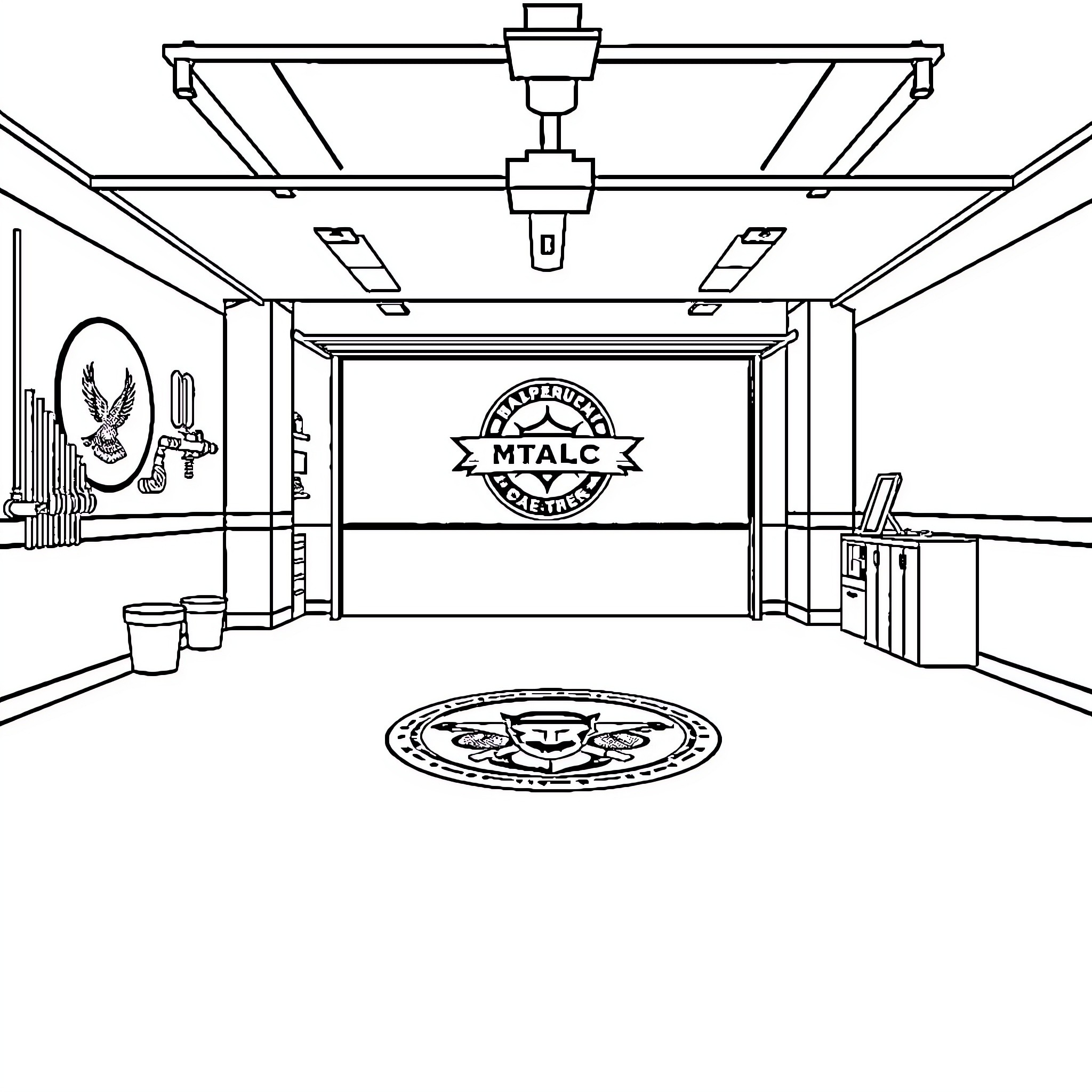 10 Best Garage Coloring Pages (Free Printable PDFs)