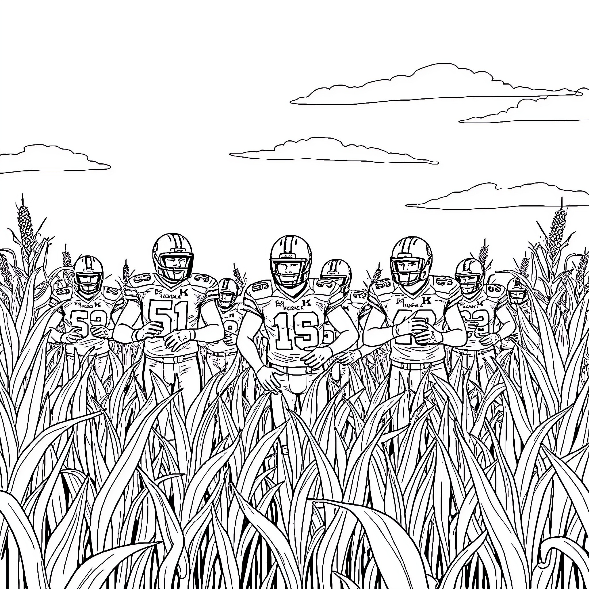 143 Best Football Coloring Pages (Free Printable PDFs)